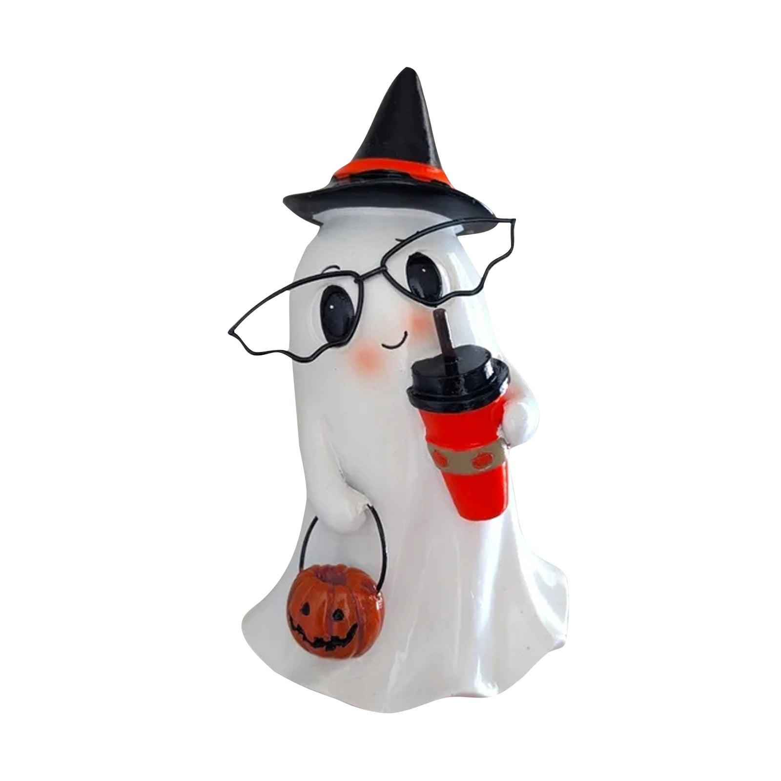‌Spooky Ghost Trio Collection - Halloween Decorations Set of 3 Unique ...
