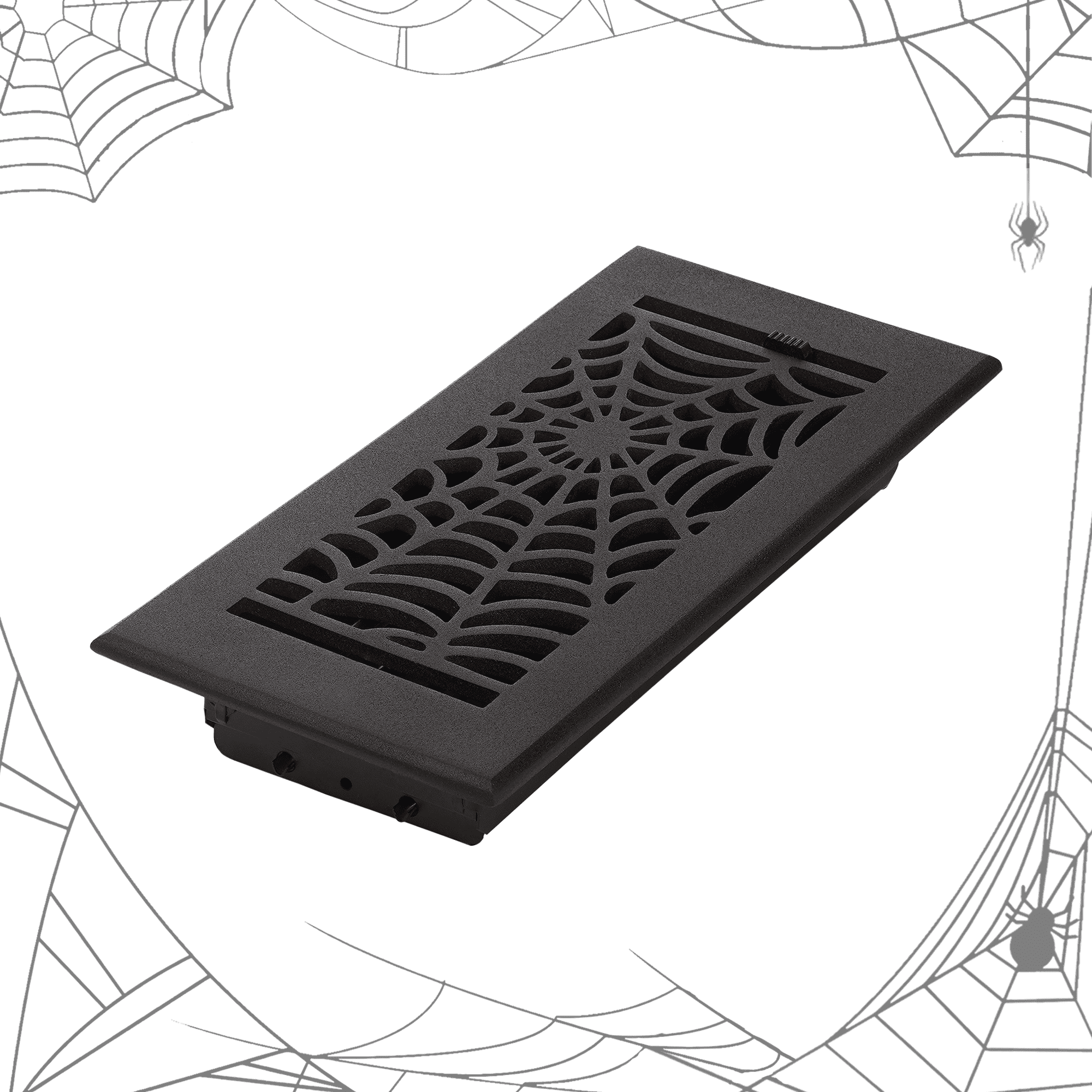 Spooky Gothic Vent cover 4"x 10" Duct Opening (Overall 5-1/2"x 11-3/4 ...