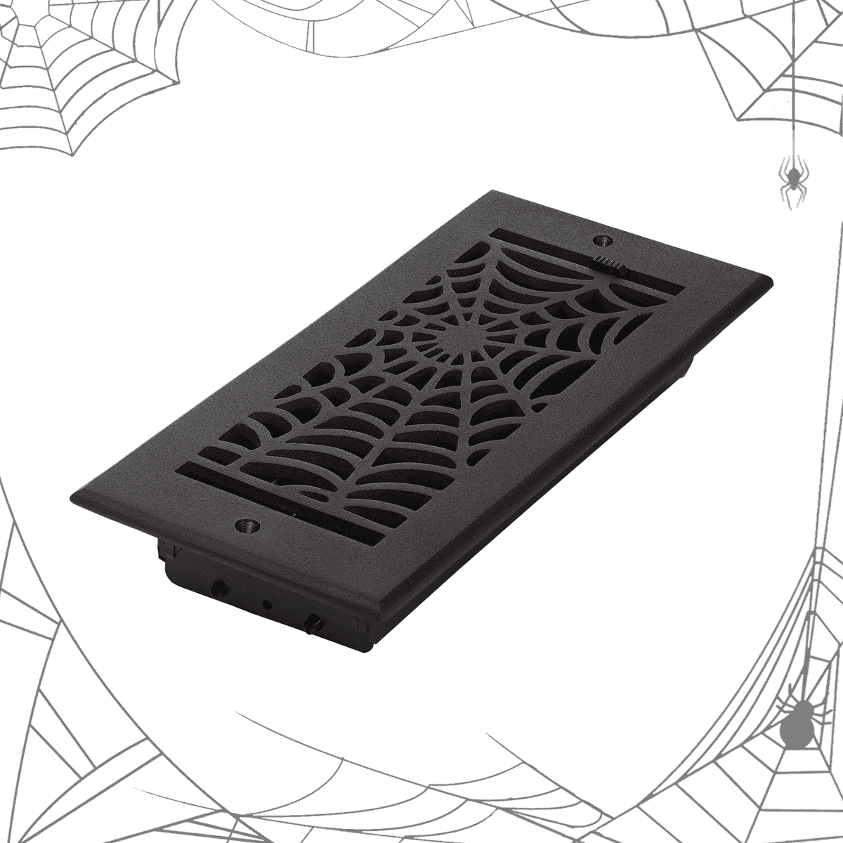 Spooky Gothic Vent cover 4"x 8" Duct Opening (Overall 5-1/2"x 9-3/4 ...