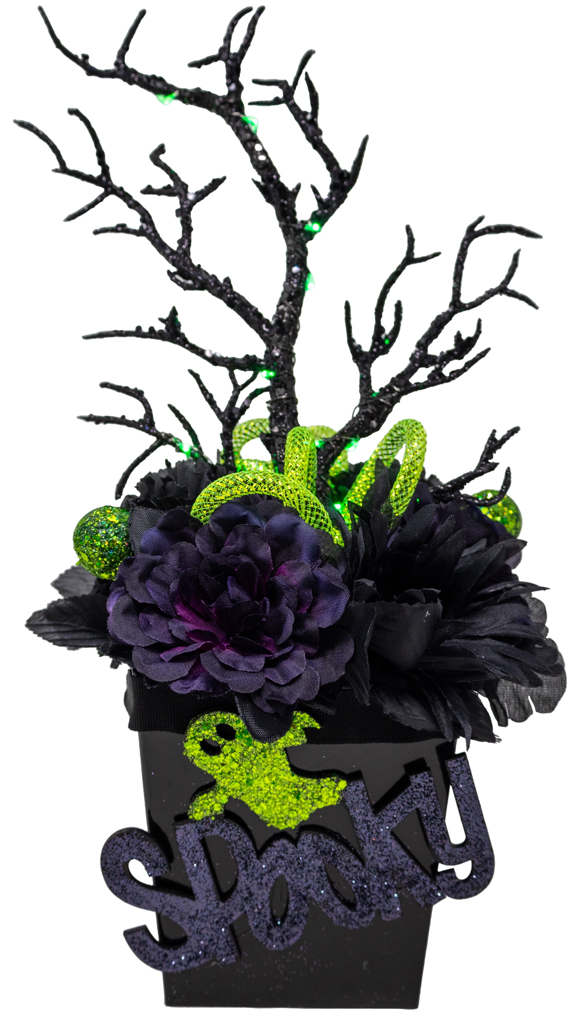 Spooky Halloween Floral Arrangement - Walmart.com