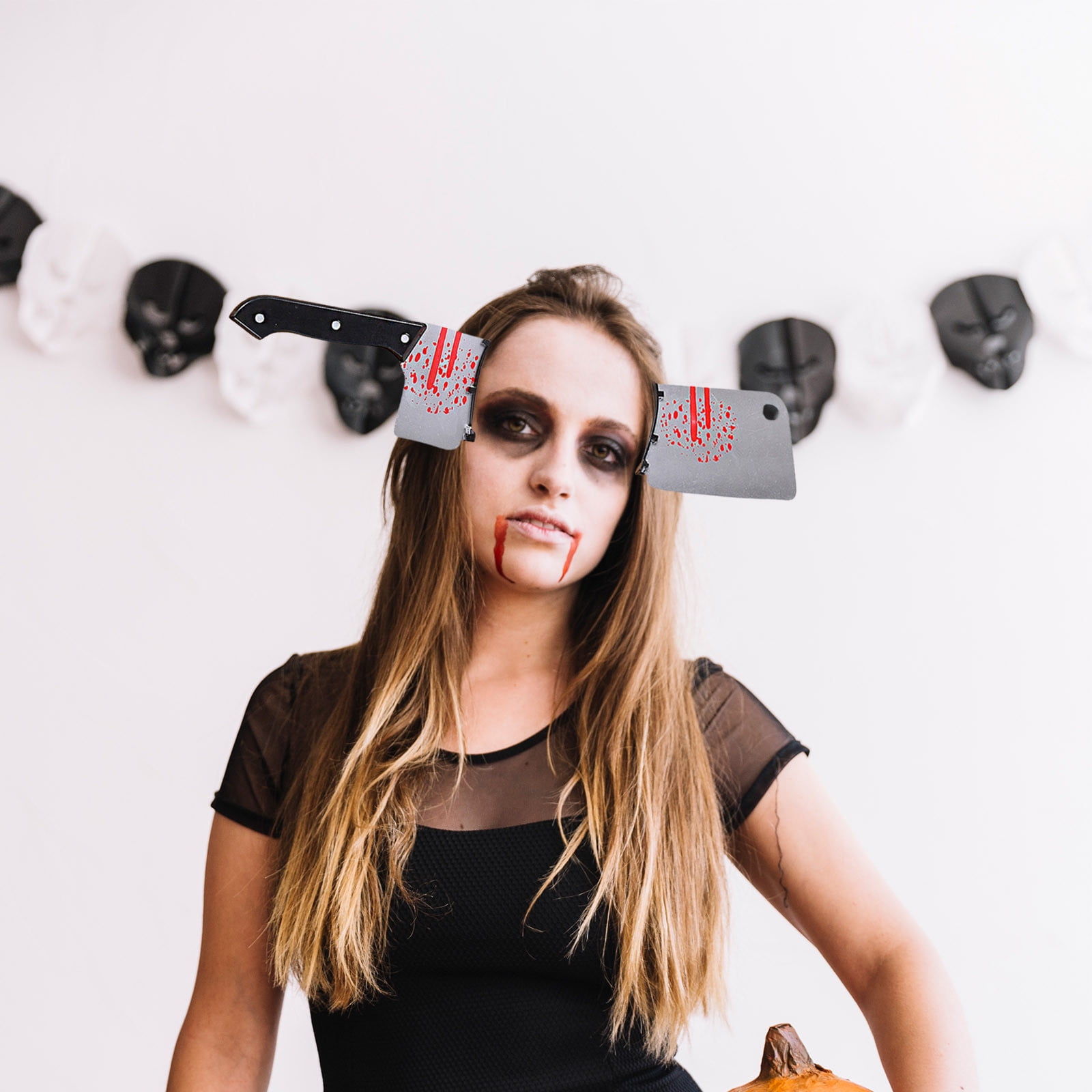 Spooky Halloween Horror Headband for Costume Parties, Scary Carnival Accessory with Terrifying ...