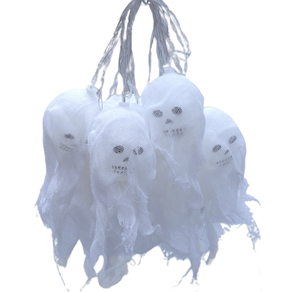 Spooky Halloween Lights - Skull Lights Halloween String Lights for ...