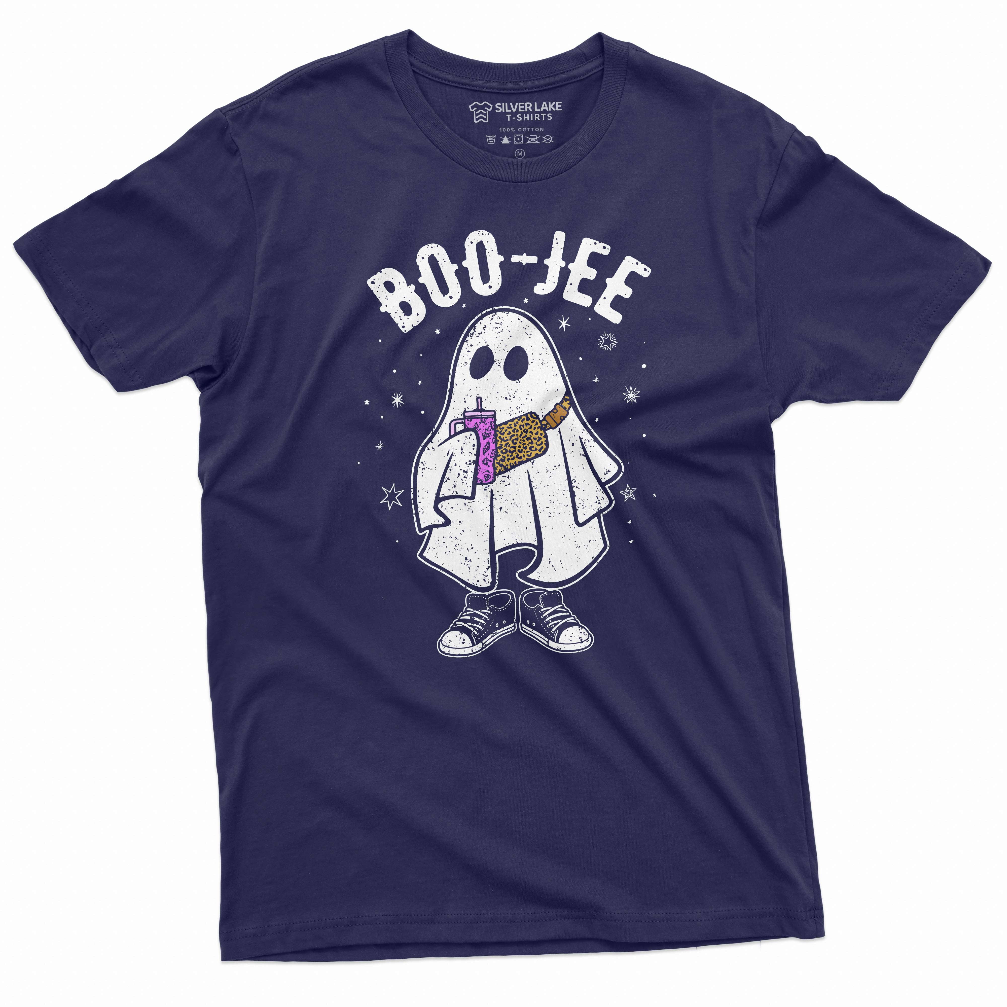 Spooky Halloween Shirt Ghost Shirts Funny Halloween Ghost Tee Shirt ...