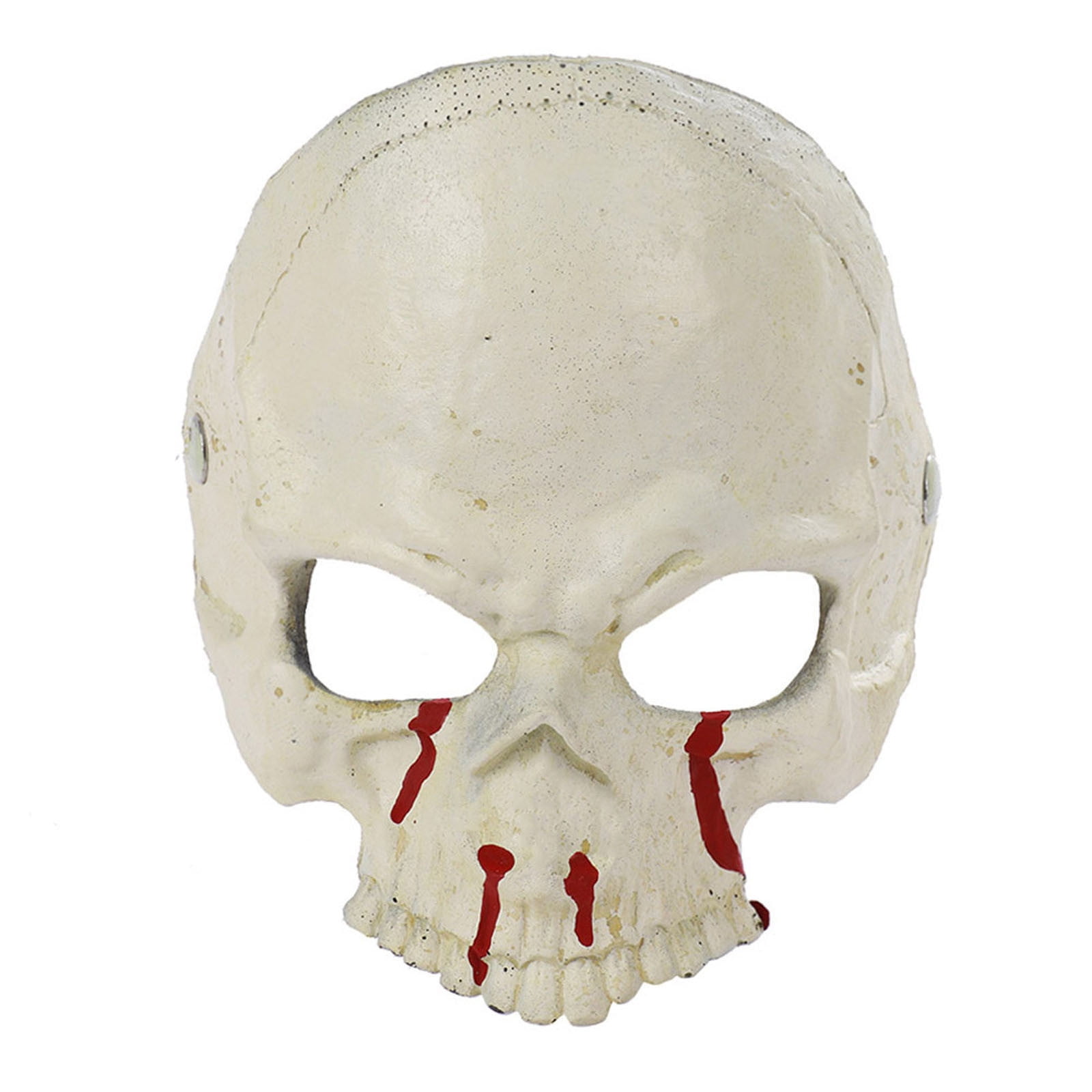 Spooky Halloween Skull Mask - Realistic Skeleton Face Cover for Costume ...