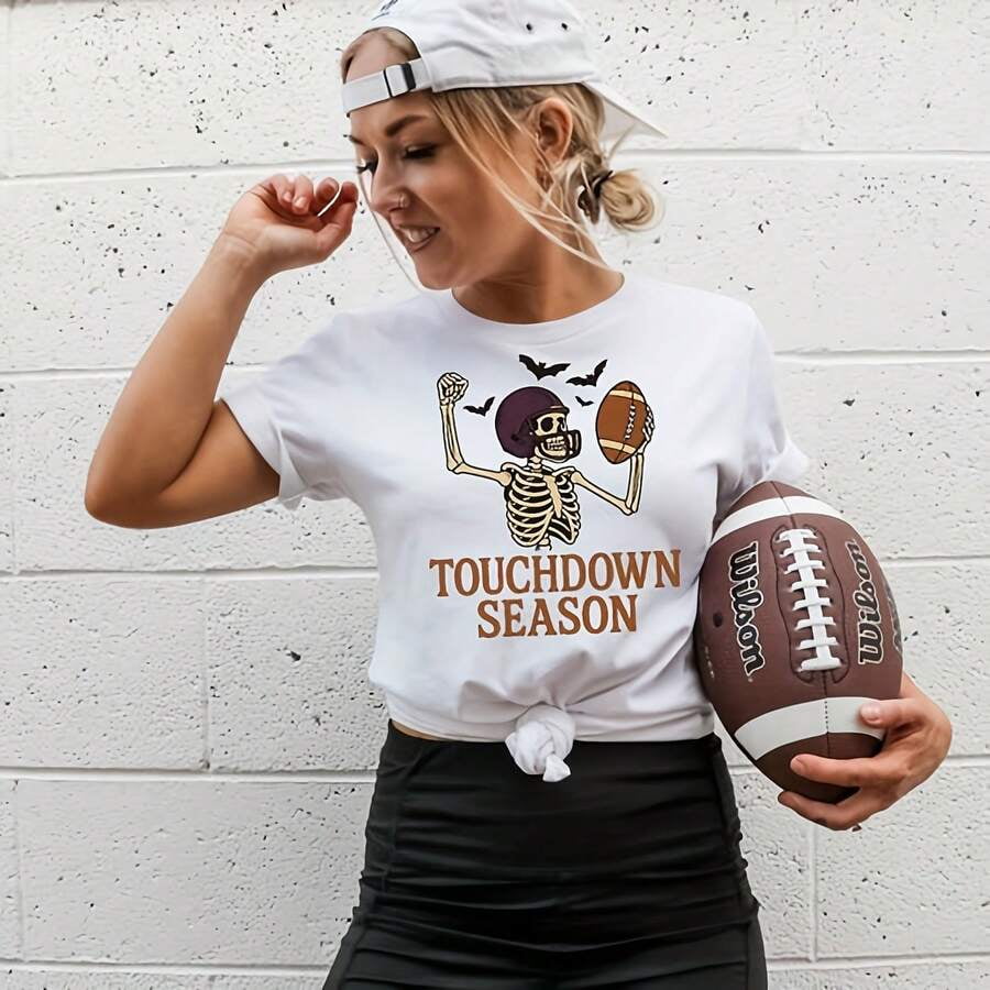 Spooky Halloween T-S-Hirt, Horror Theme Graphic, GhosT-S And Goblins Design, Perfect For ...