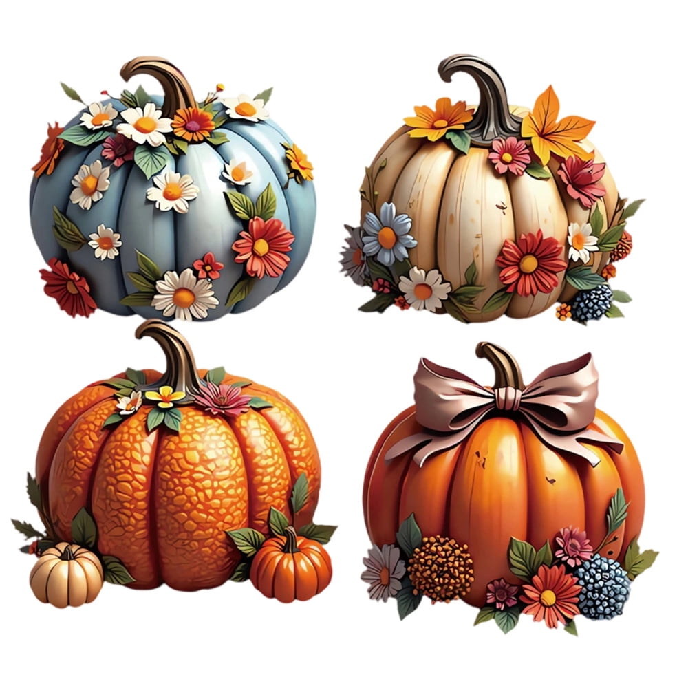 Spooky Halloween Wall Decals Set with Adorable Ghosts and Bats for ...