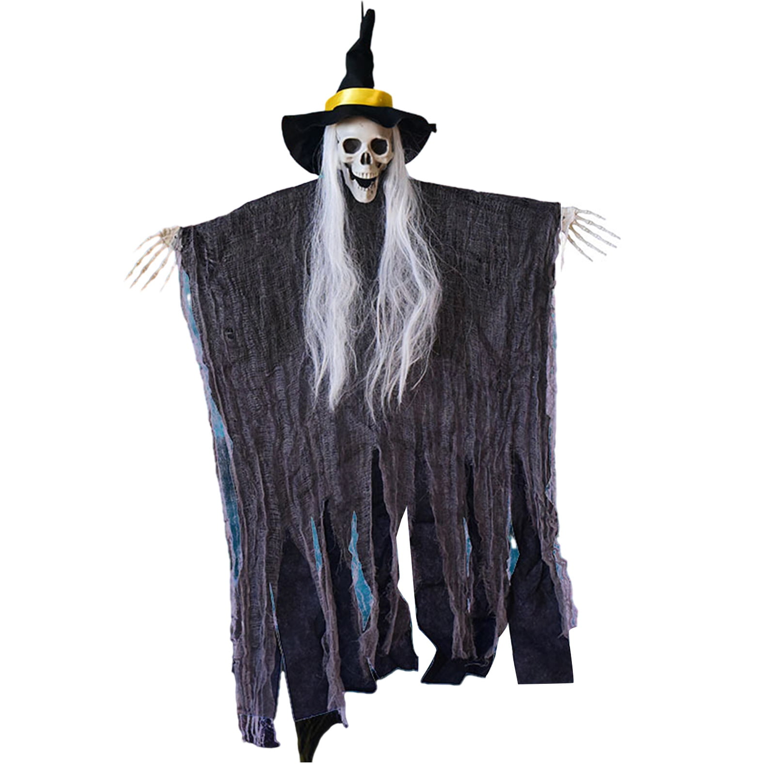 Spooky Hanging Ghost Realistic Create Atmosphere Grim Reaper Decoration ...