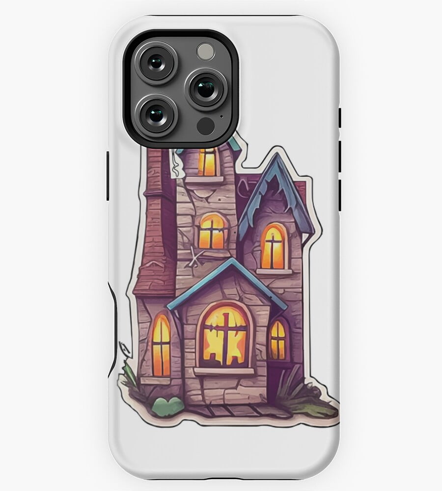 Spooky Haunted House GA14848 Phone Case for iPhone 11 to 17 Pro Max ...