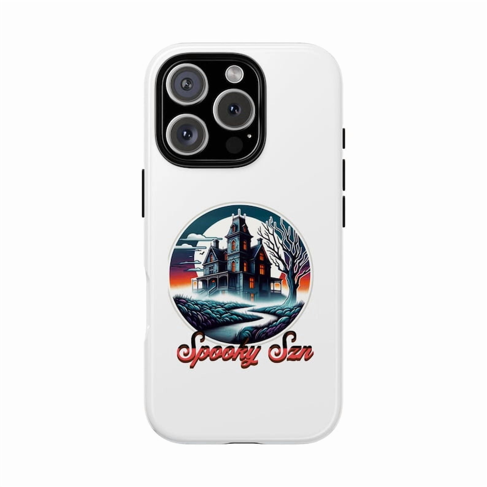 Spooky Haunted House Goth Cute Fall Creepy Retro Horror Phone Case for ...