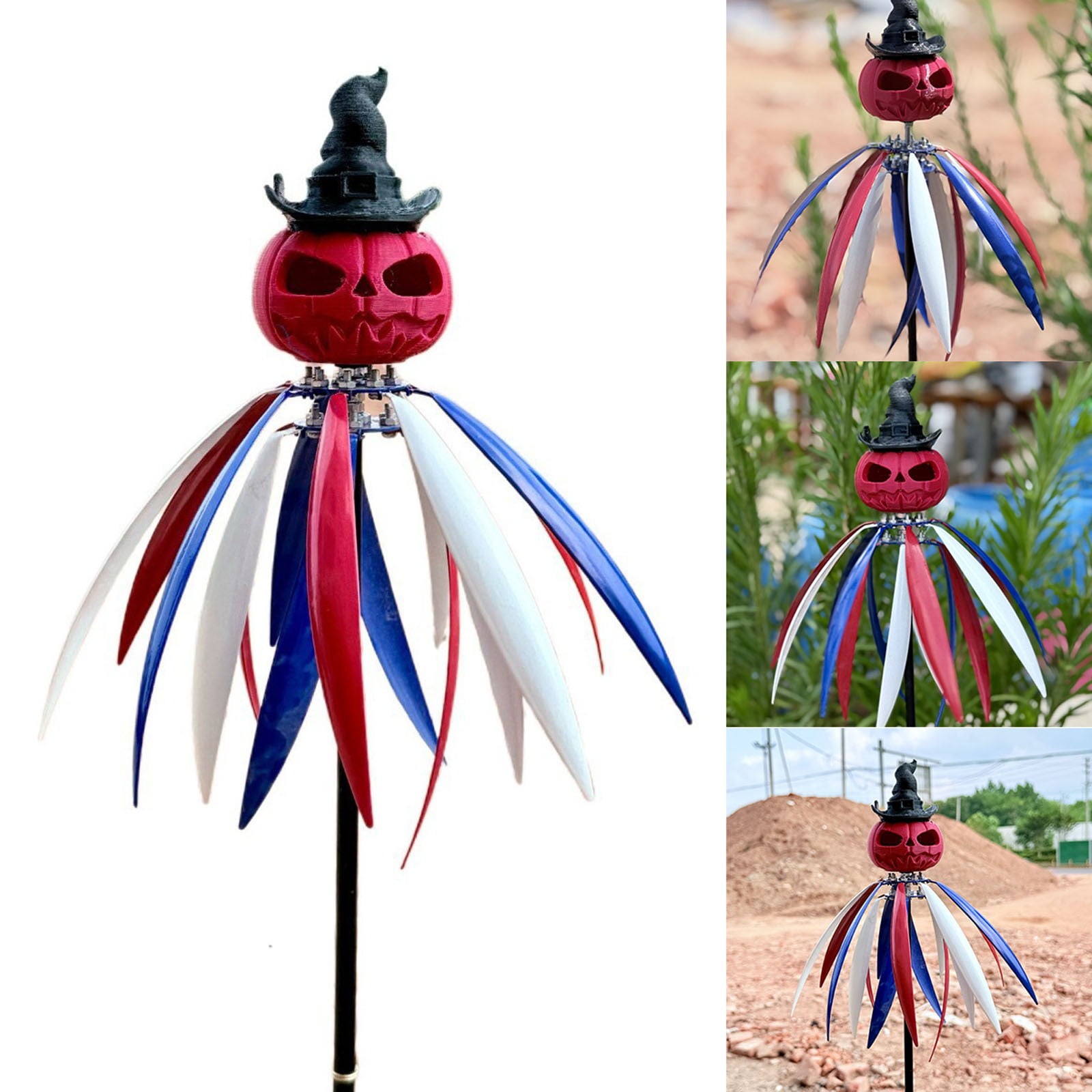 Spooky Home Decor Halloween Outdoor Windmill Ghost Decor For Home ...