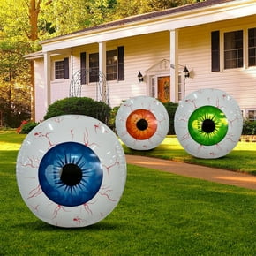 Inflatable Eyeball Decorations for Parties and Halloween Fun