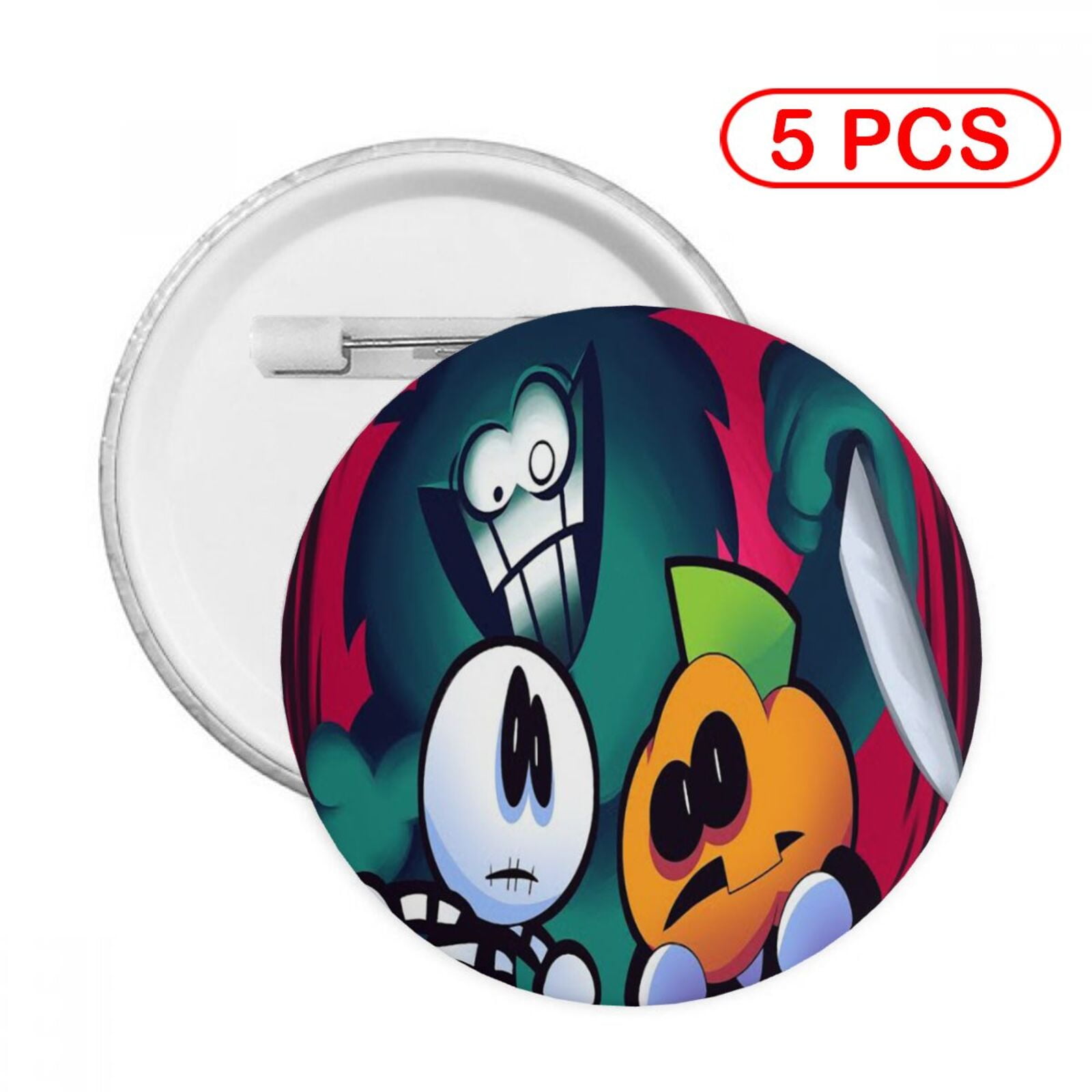 Spooky Month Button Pins Buttons Badges Pins For Women Men Round Badges ...
