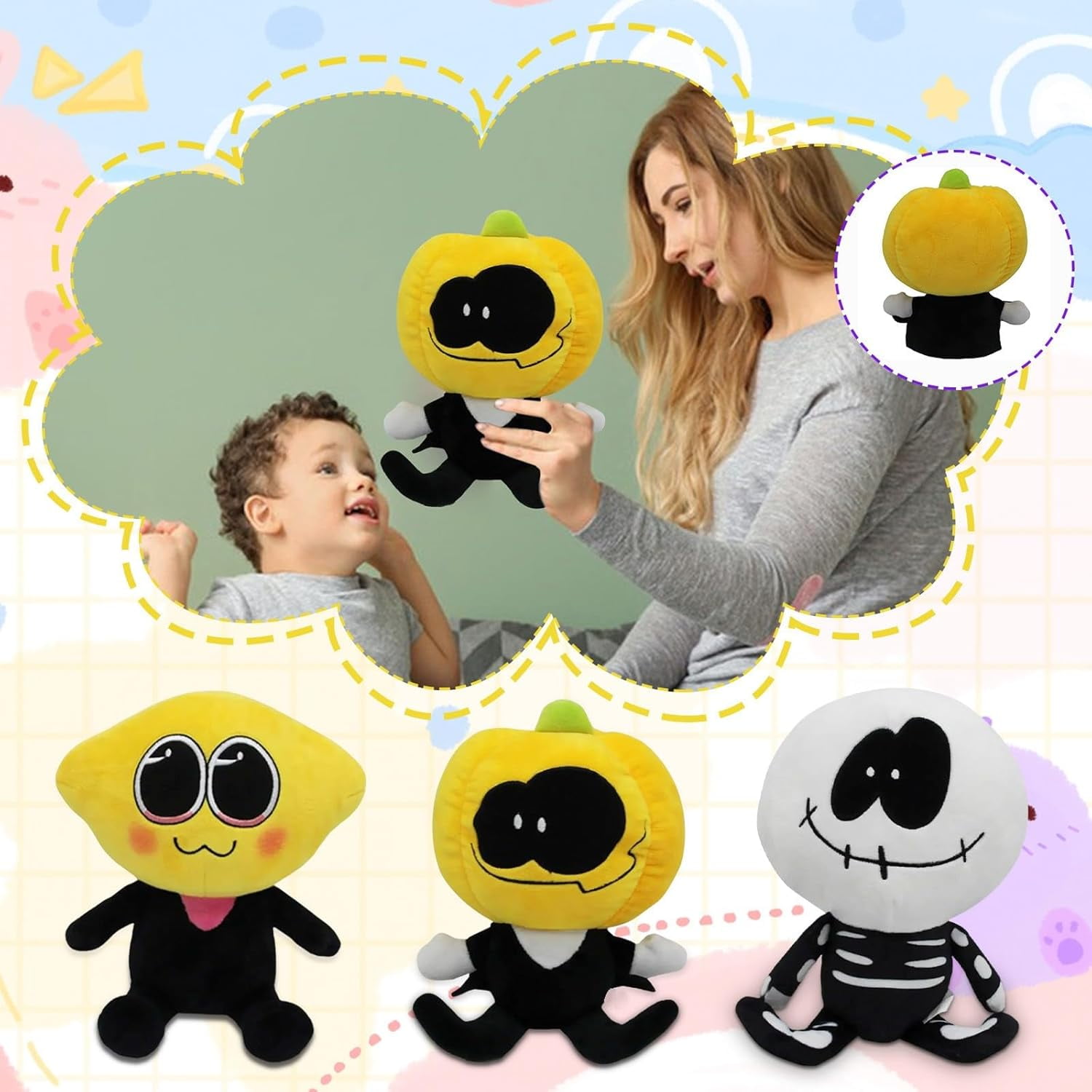 Spooky Month Toys, Spooky Month Stuffed Animals, Plush Toy, Spooky ...