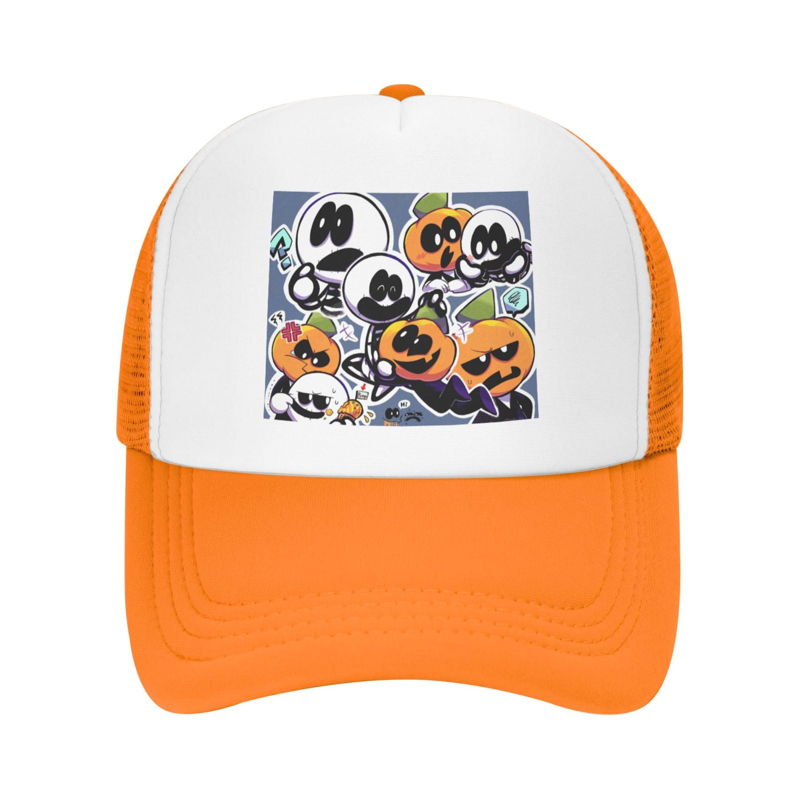 Spooky Month Trucker Hats Mesh Adjustable Snapback Hat Men And Women ...