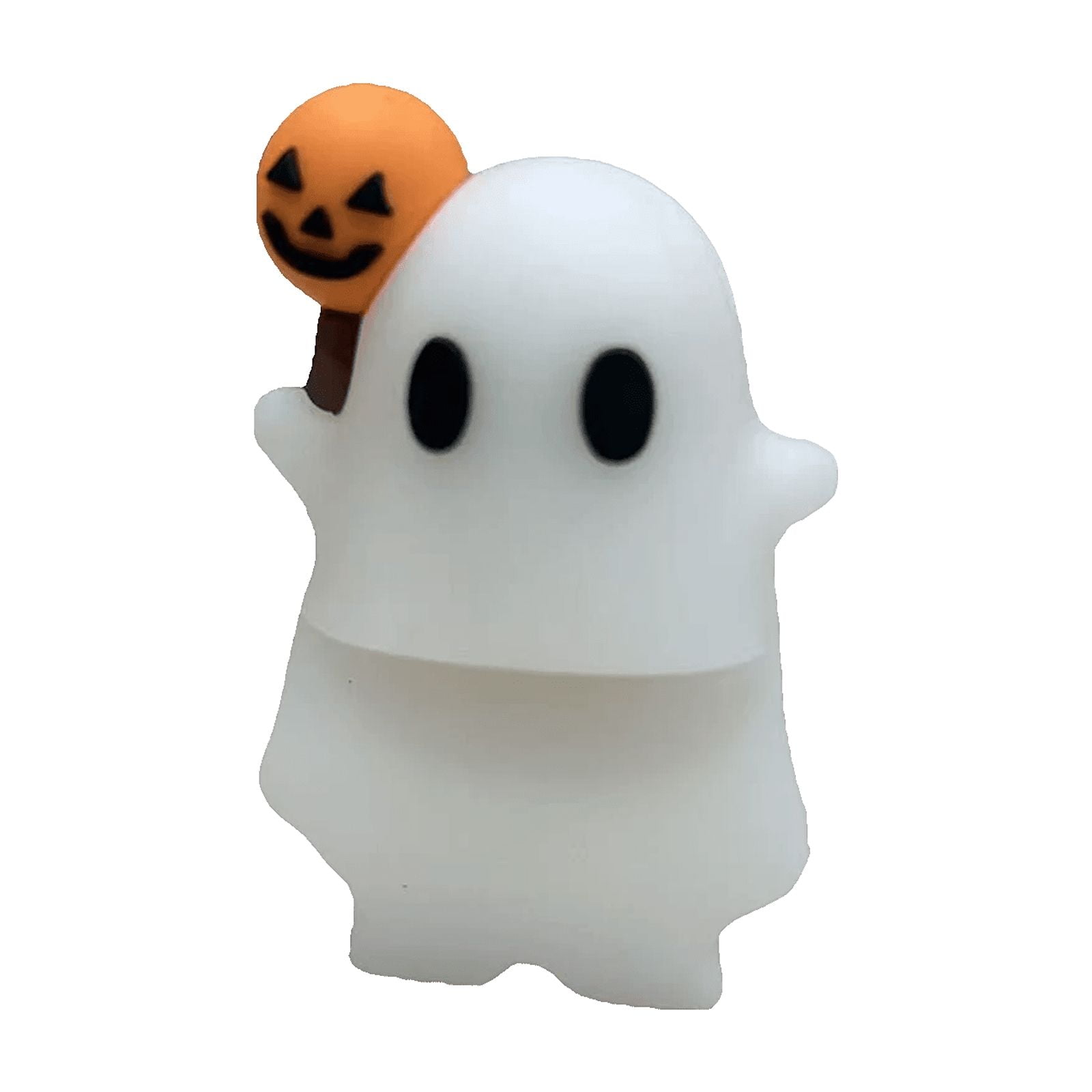 Spooky Phone Top Decor - Collectible Halloween Ghost & Pumpkin Adhesive ...