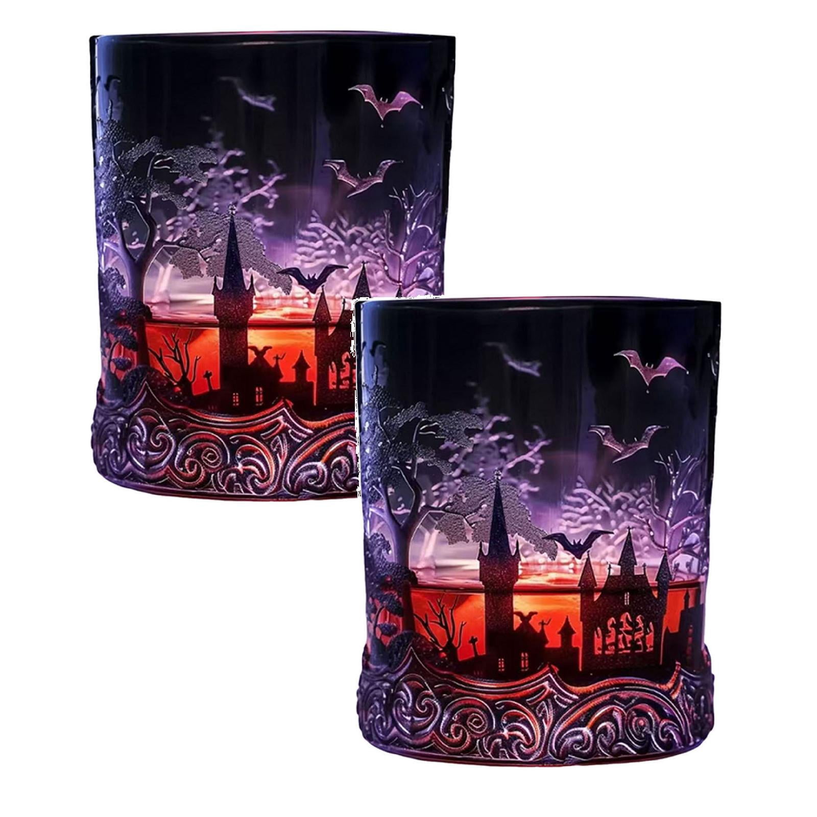 Spooky Potion Style Bottle, Gothic Castle Liquor Decanter, Halloween ...