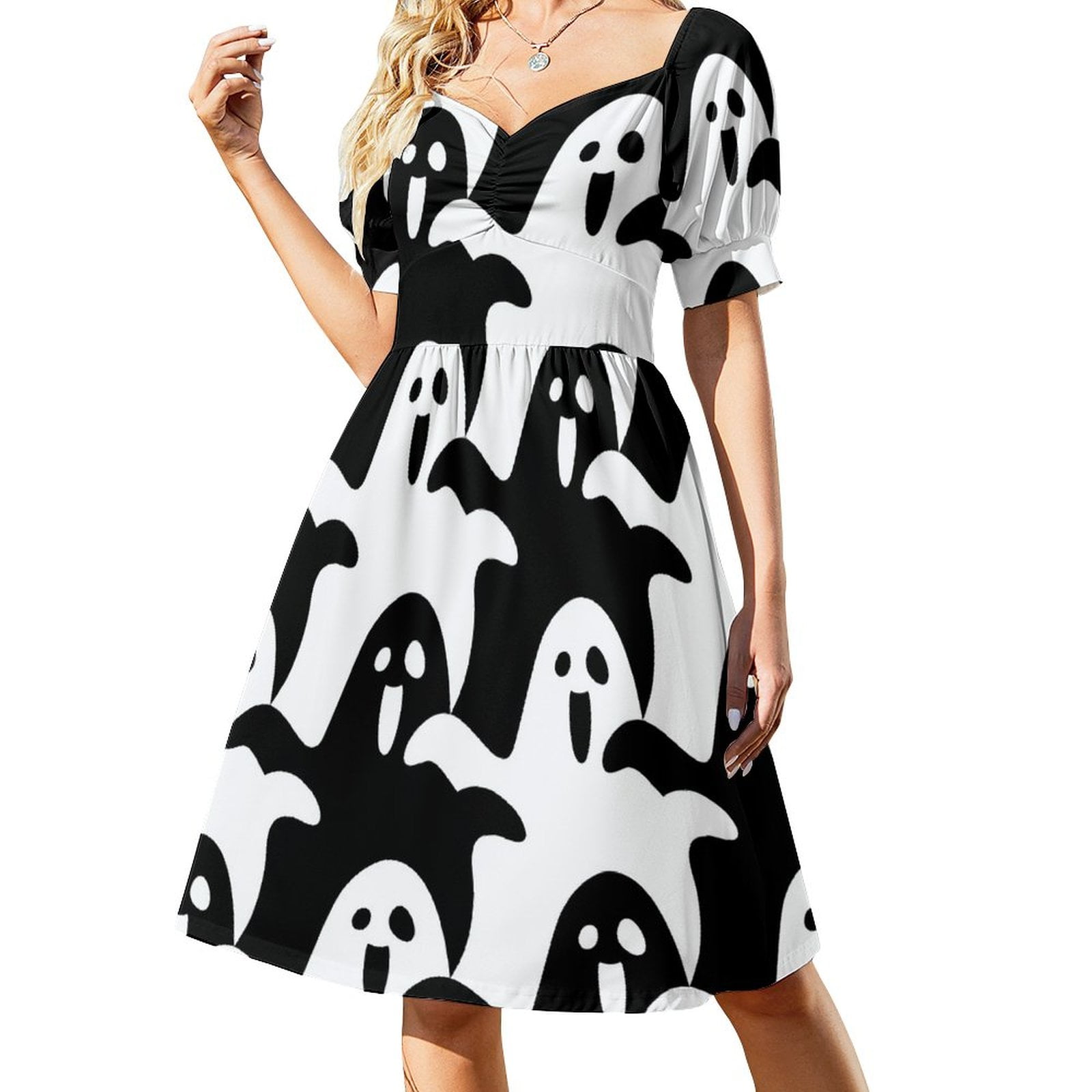 Spooky Scary Ghosts Dress Prom gown dress dresses Elegant gown sexy ...