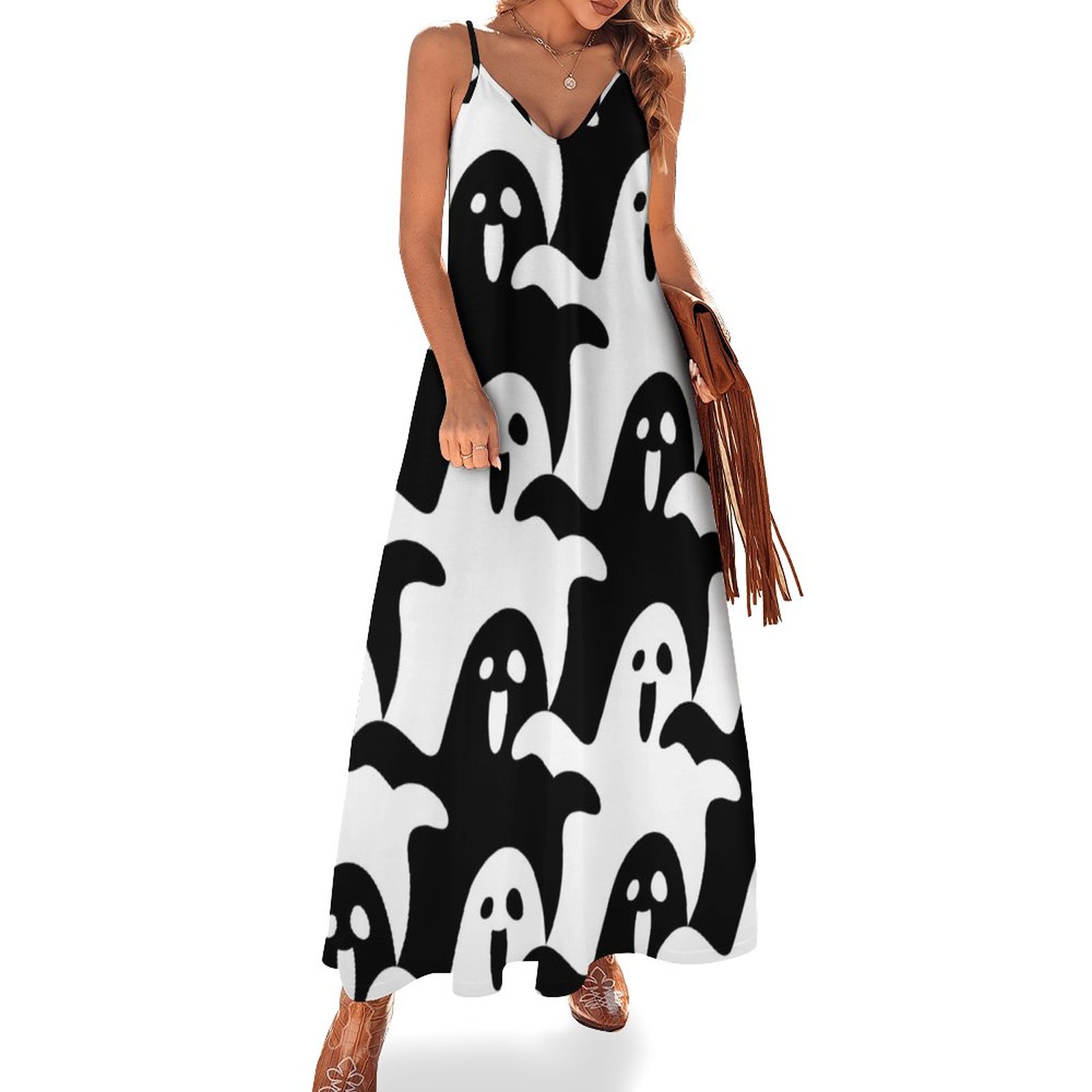 Spooky Scary s Sleeveless Dress evening dress woman Evening dresses ...
