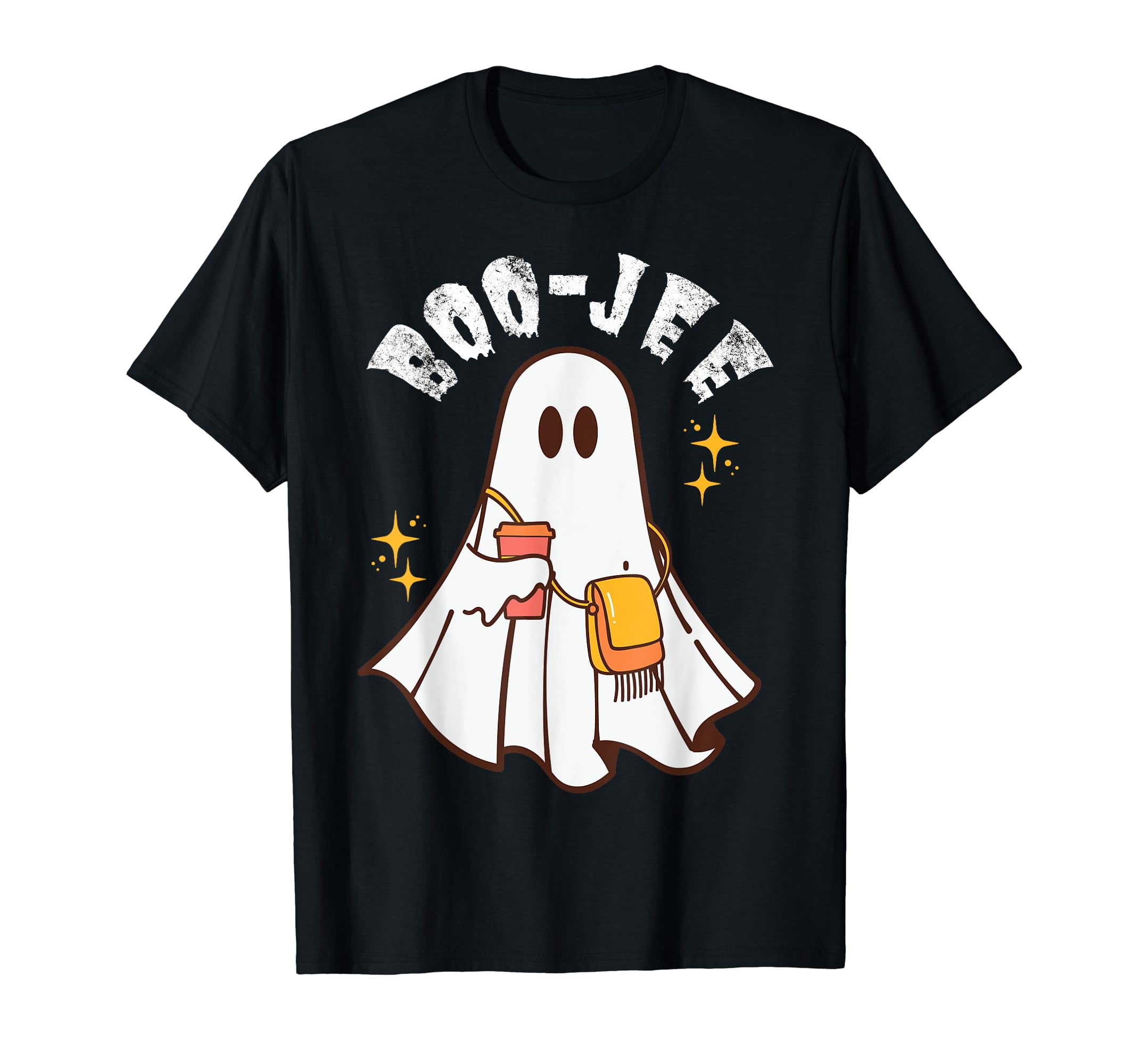 Spooky Season Cute Ghost Halloween Costume Boujee Boo-Jee T-Shirt ...