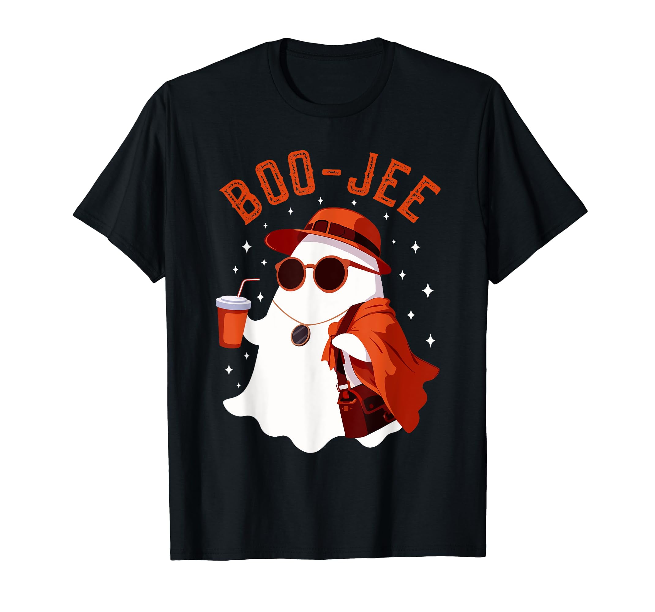 Spooky Season Cute Ghost Halloween Costume Boujee Boo-Jee T-Shirt ...