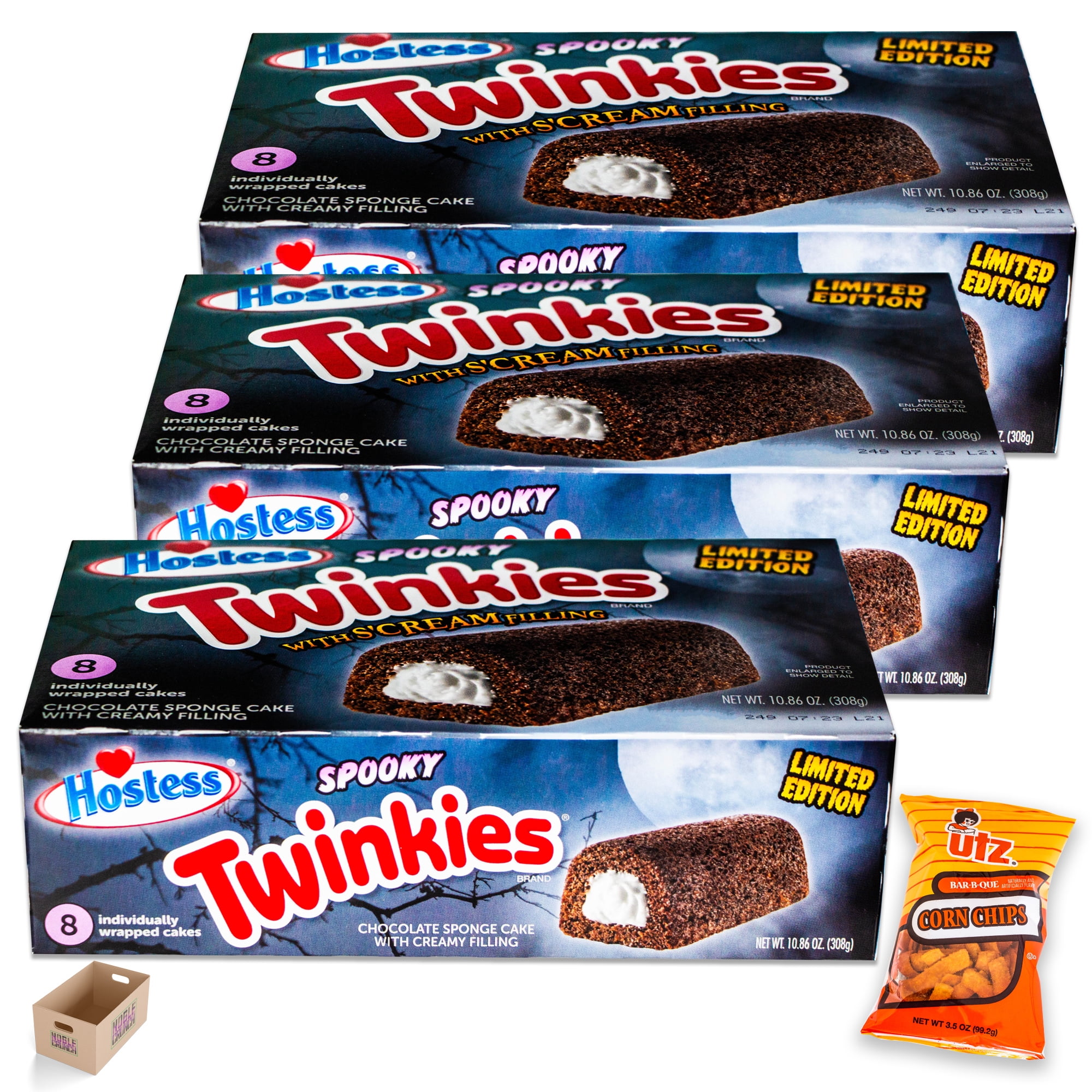 Spooky Twinkies - Limited Edition (3, 8CT, 24 Twinkies) - Bundled by ...