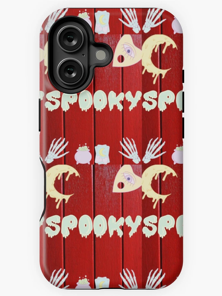 Spooky iPhone Case Creepy Halloween Design Fun Scary Cover for iPhone ...