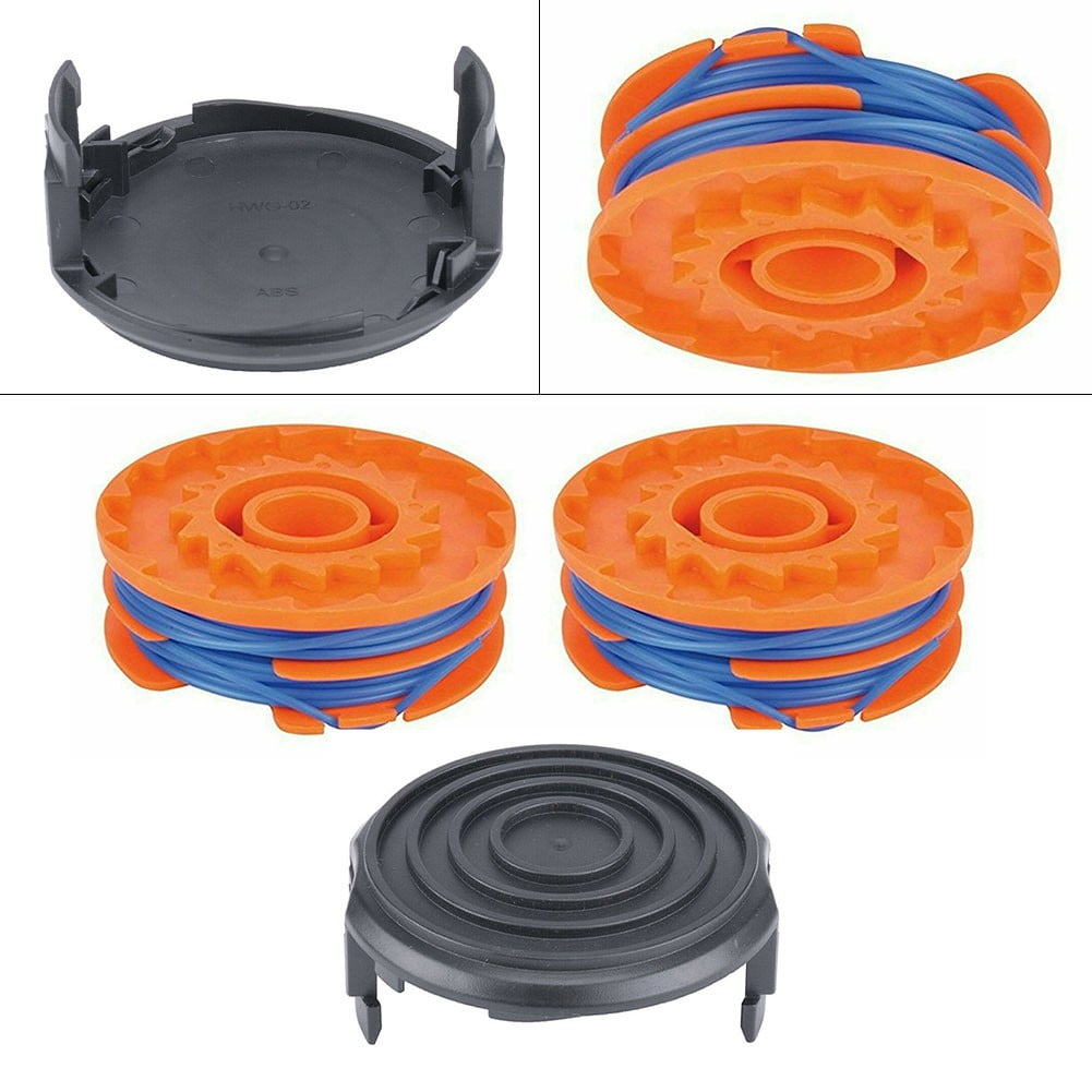 Spool & Line & Cap Cover For Ozito LTR-529U For Worx WG119E Grass ...