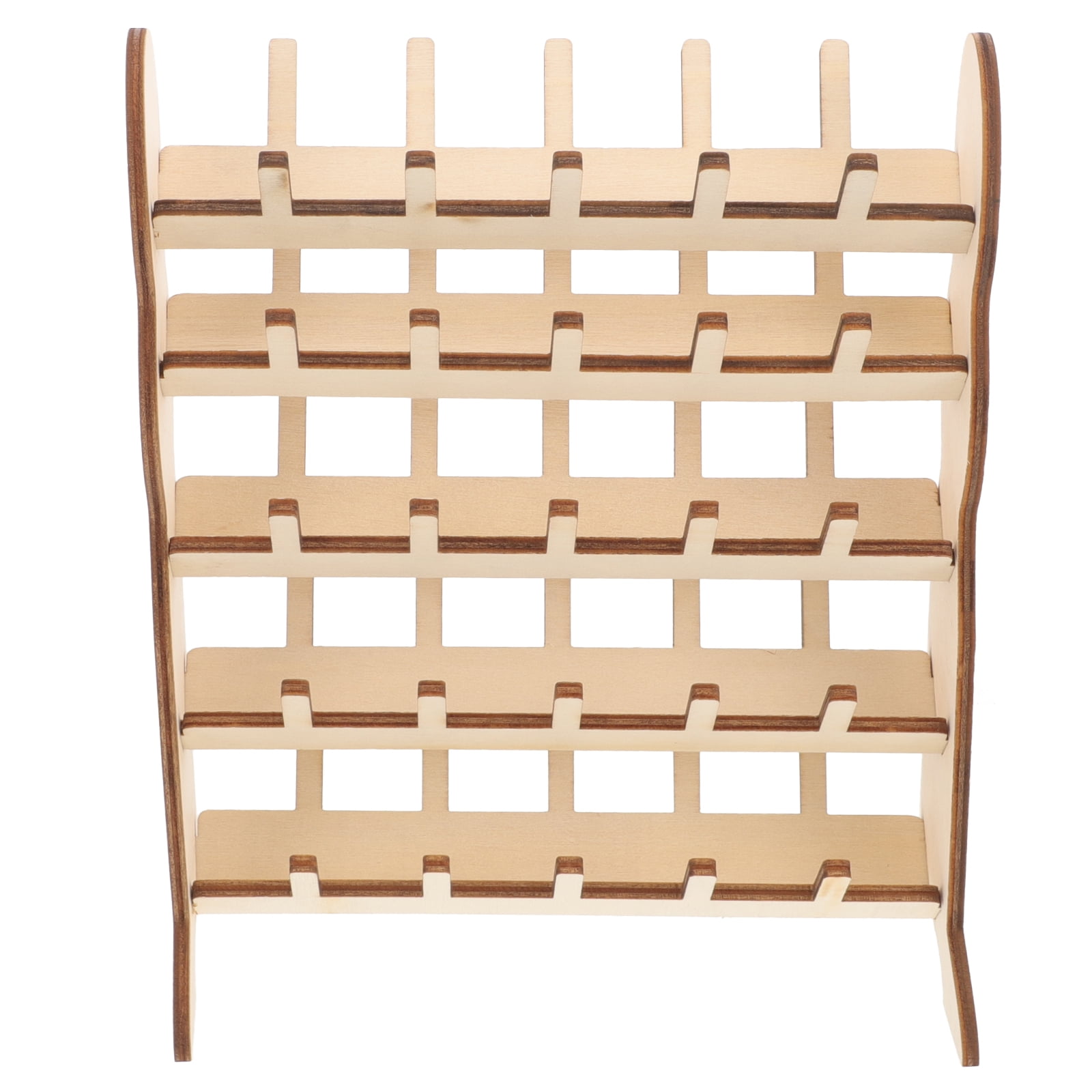 BRAN Thread Rack 20 Spool Natural Wood Thread Rack - Walmart.com