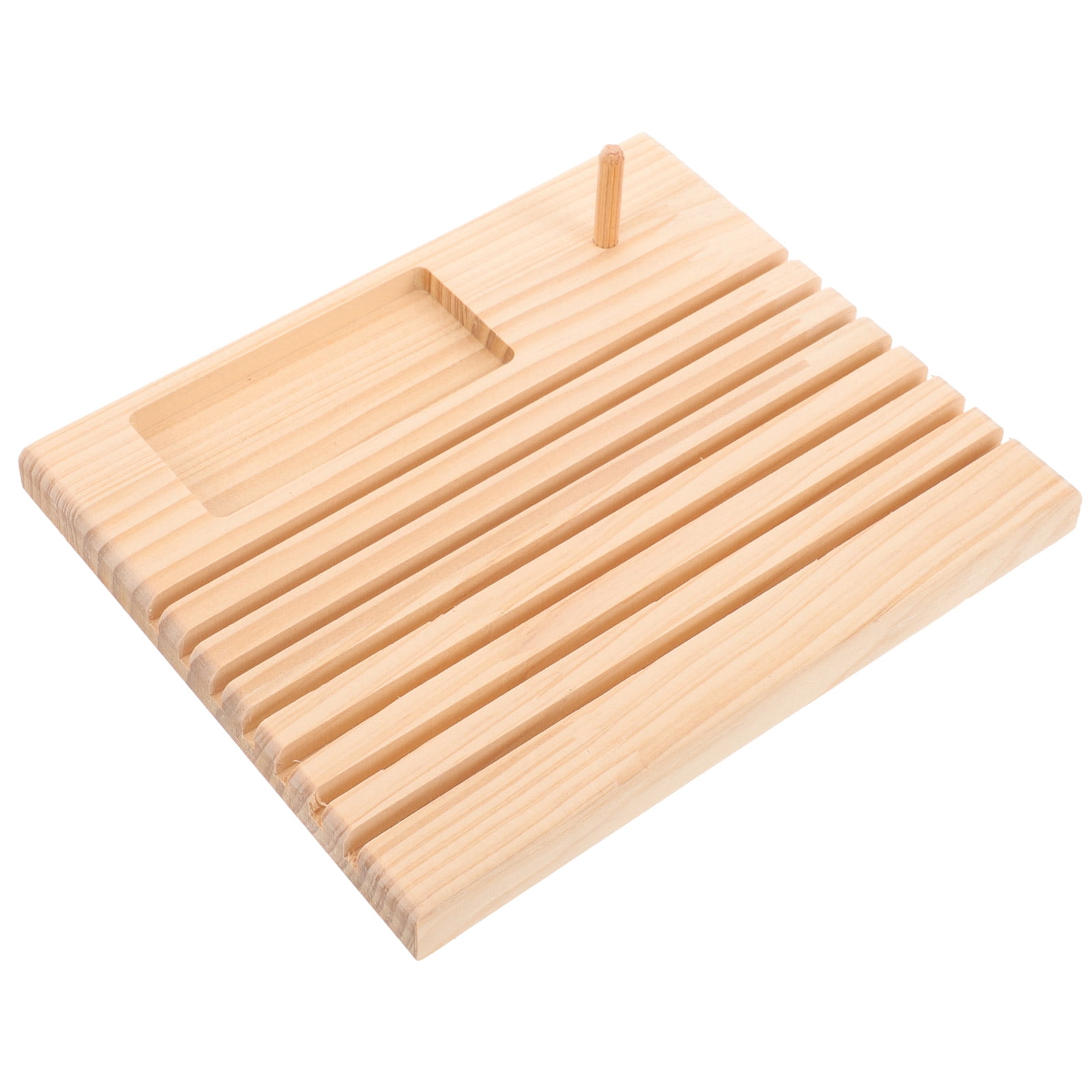 Spool Wood Stand Quilting Ruler Holder Thread Mount DIY Wooden ...