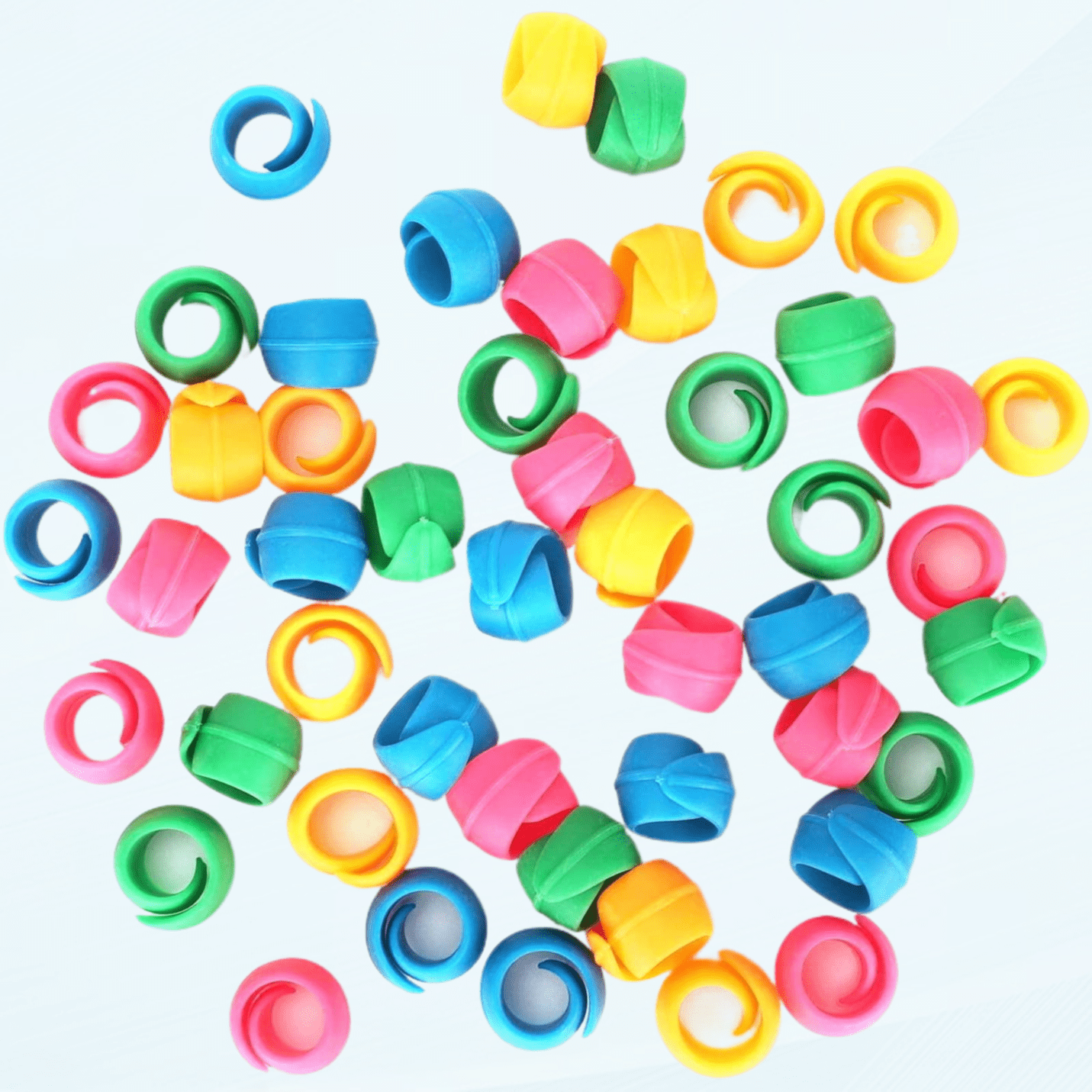 Spools Huggers, Bobbin Fixing Clip Silicone Bobbin Ring Bobbin ...