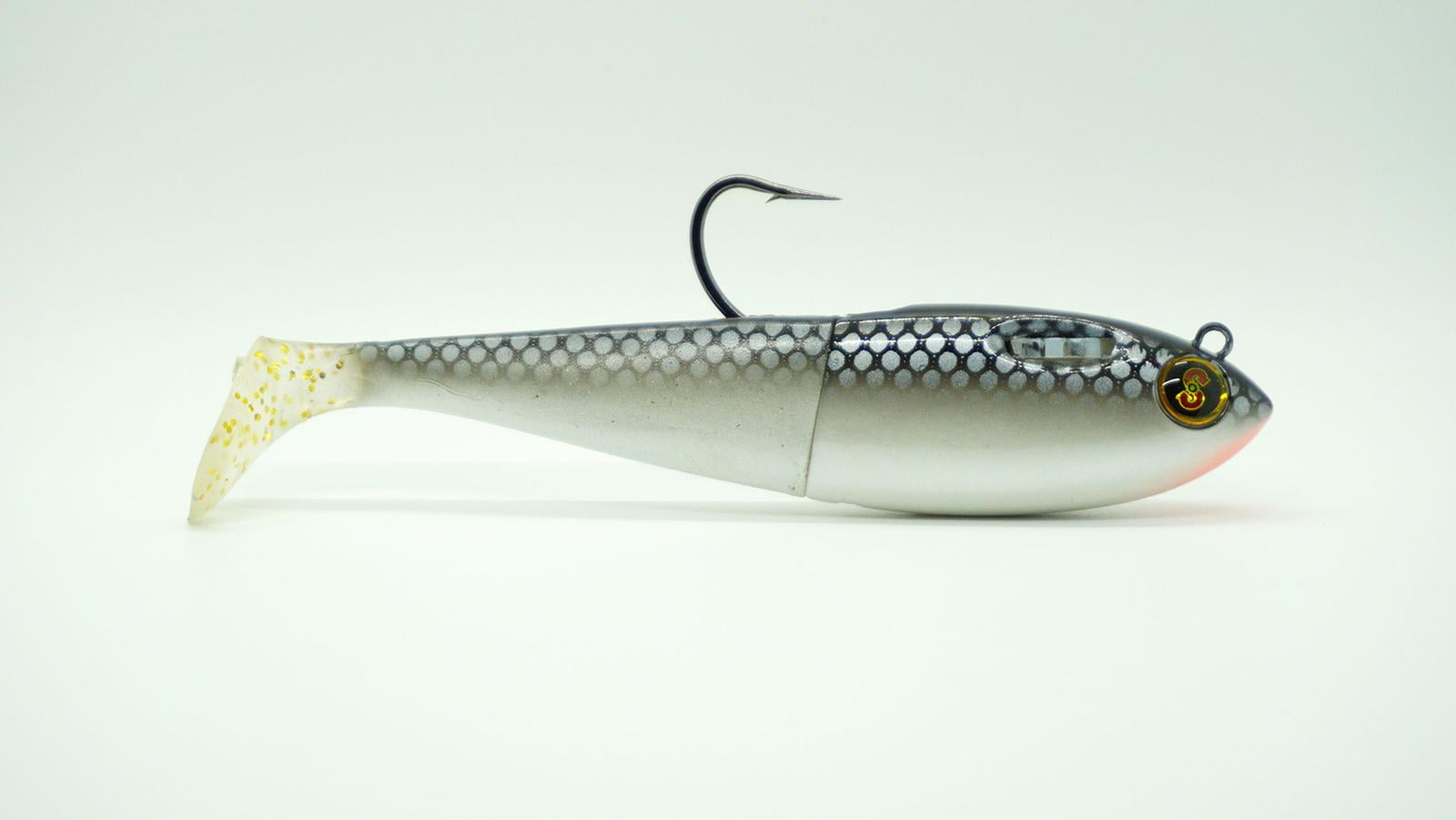Spooltek Fatty SK 6" Swimbait, Silver Digger - Walmart.com