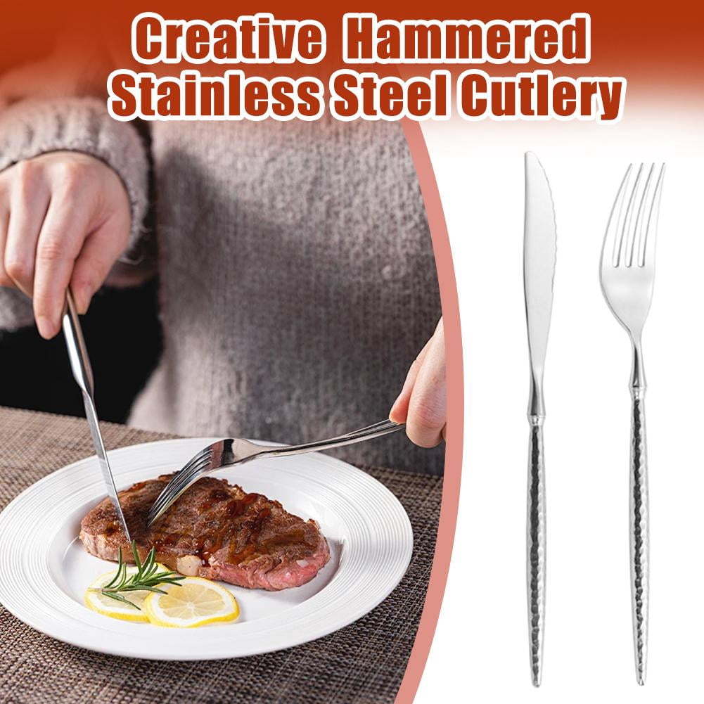 Spoon Hammered Handle [304 Steel] Stainless Steel Cutlery Ballet ...