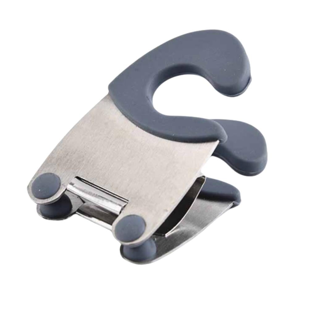 Spoon Holder Pot Clips Stainless Steel Pot Clip Easy Pot Clamp Fixed ...
