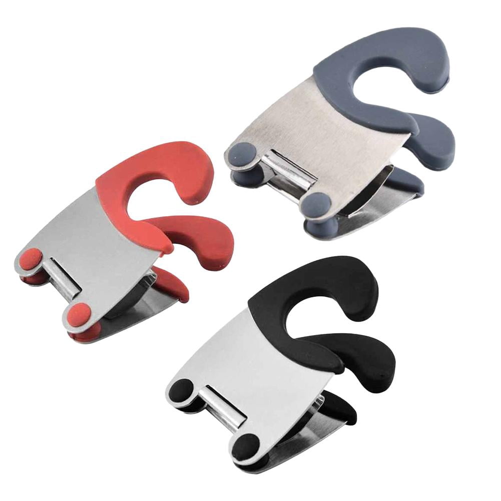 Spoon Holder Pot Clips Stainless Steel Pot Clip Easy Pot Clamp Fixed ...