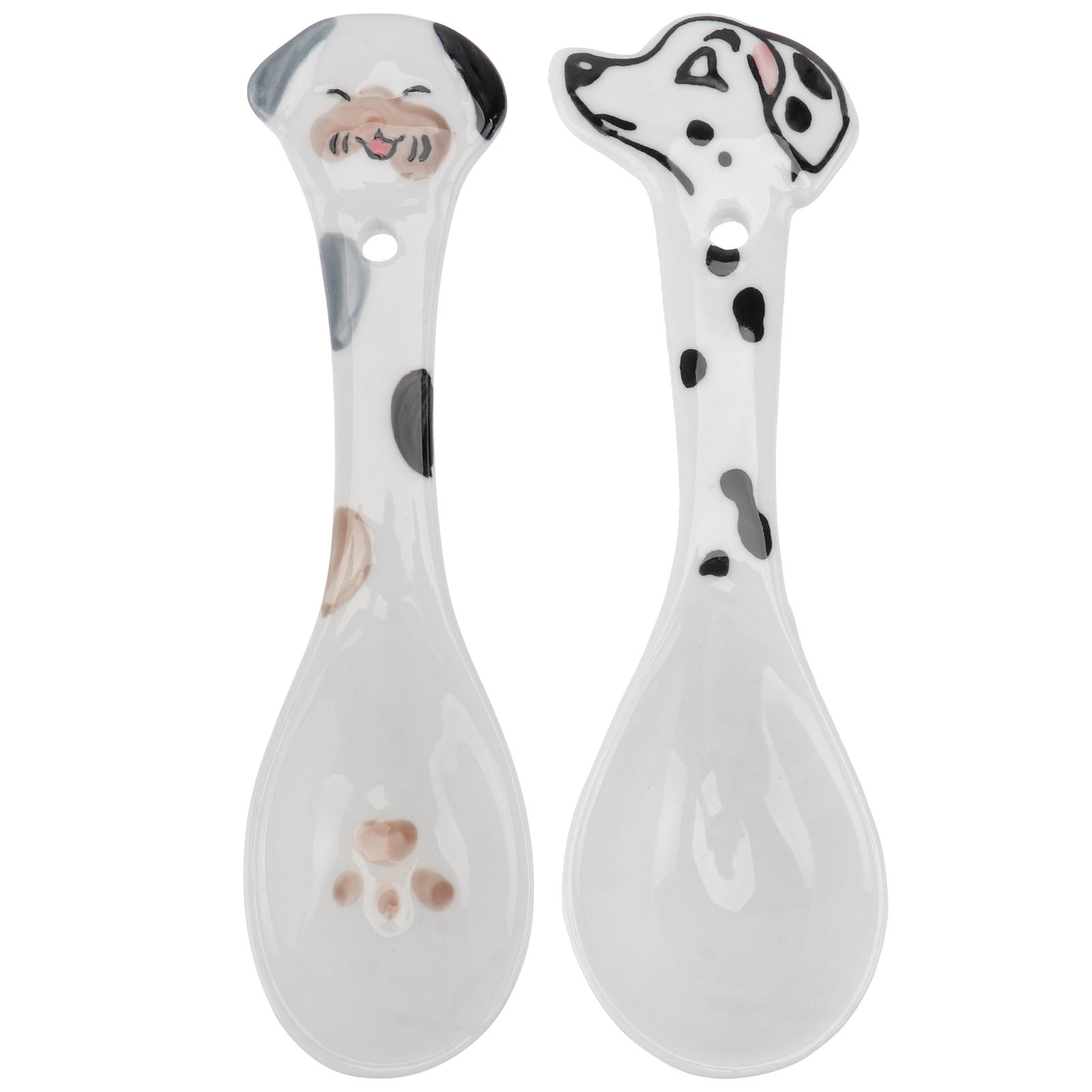 Spoon Pet Food Feeding Can Dog Ceramic Scoops Cat Spoons Syringe Scoop ...
