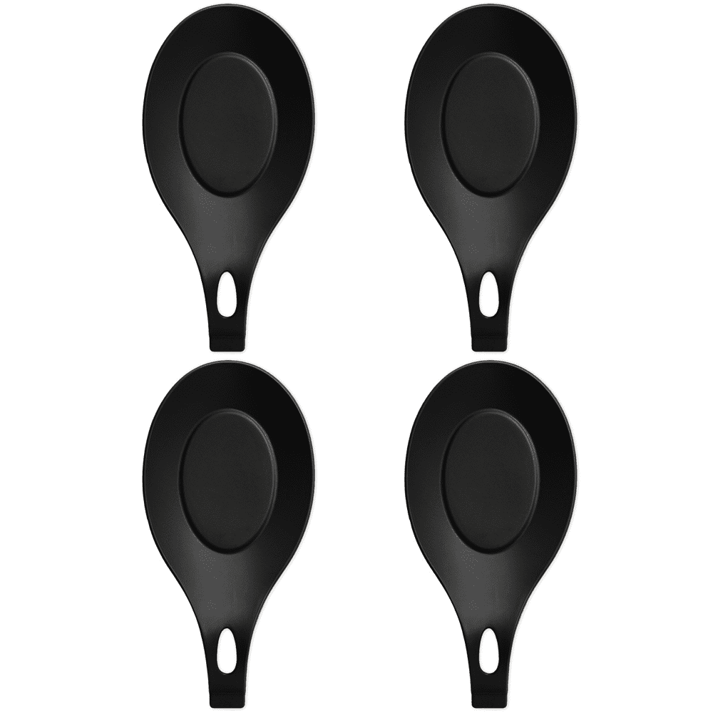Spoon Rest For Kitchen Counter , Pack of 4 BPA Free and Food Grade ...