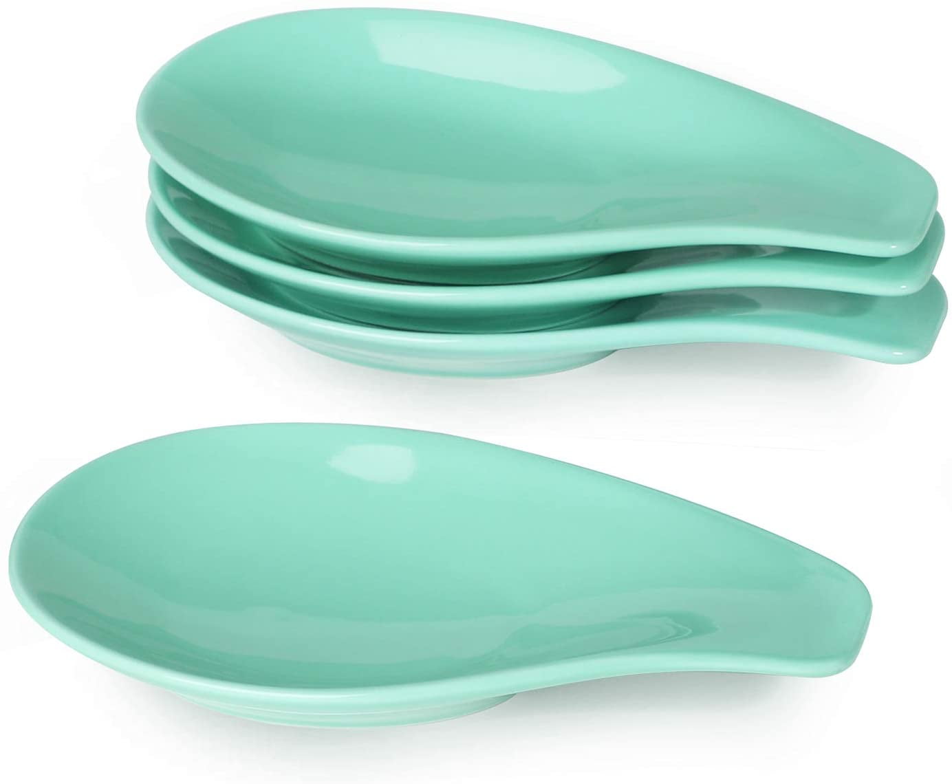 Spoon Rests,Ceramic Resting Cooking Spoons Holder for Home and Kitchen ...