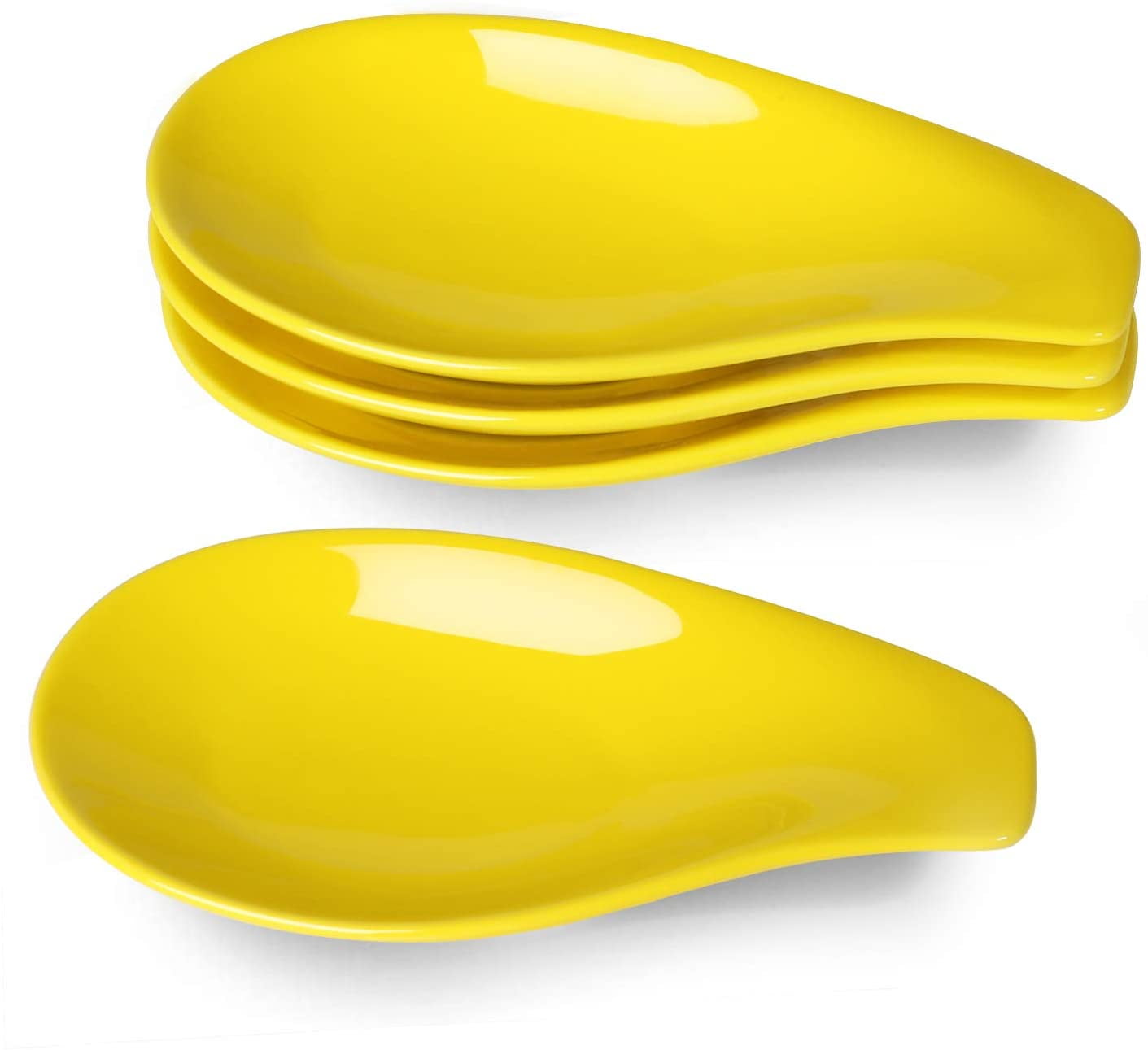 Spoon Rests,Ceramic Resting Cooking Spoons Holder for Home and Kitchen ...