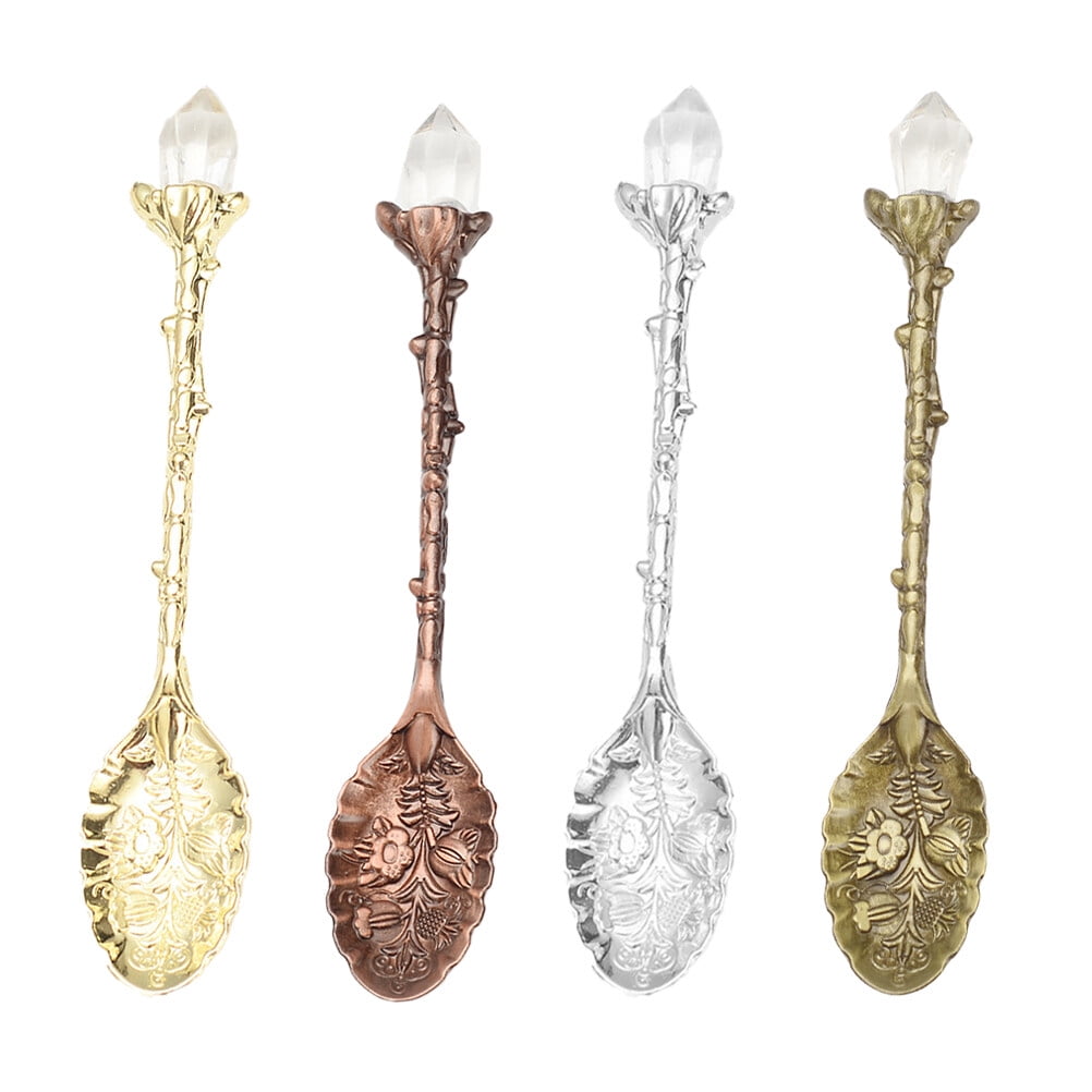 Spoon Spoons Stainless Dessert Vintage Steel Retro Cream Drink Eating ...