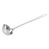Spoon with Spout Soup Spoons Deep Soup Ladle Kitchen Gadget Stainless ...