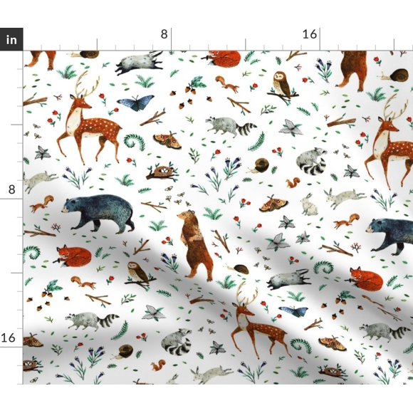 Forest Animals Fabric