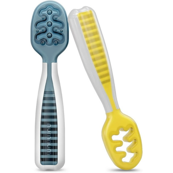 Spoons Set, Essentials Pre-Spoon GOOtensils for 6+ Months, Stage Self ...