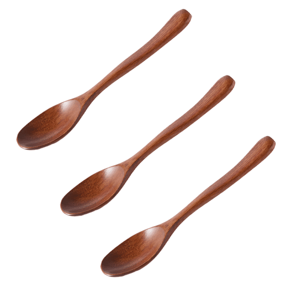 Spoons, Wooden Spoons for Eating,Ladle Spoon Set for Cooking Mixing ...