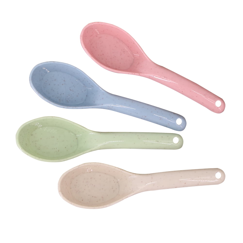MEIBUTYUP 50pcs Multifunctional Children Spoon Assorted Color - Walmart.com