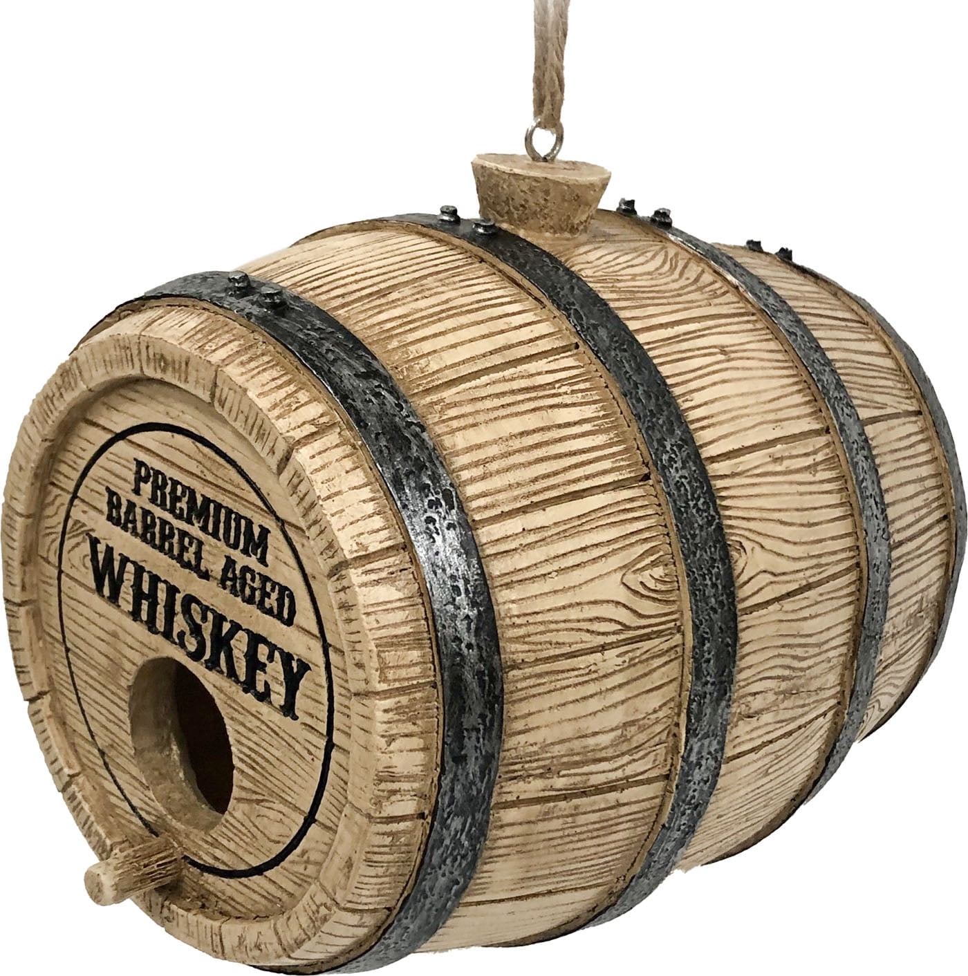 WHISKEY BARREL BIRDHOUSE - Walmart Business Supplies