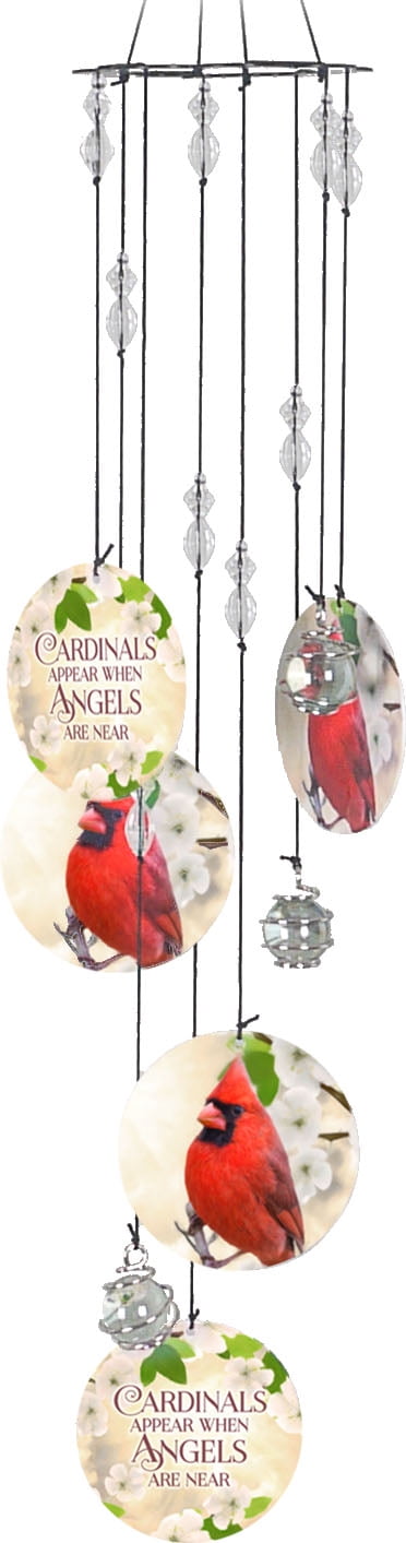 CARDINALS METAL WIND CHIME - Walmart.com