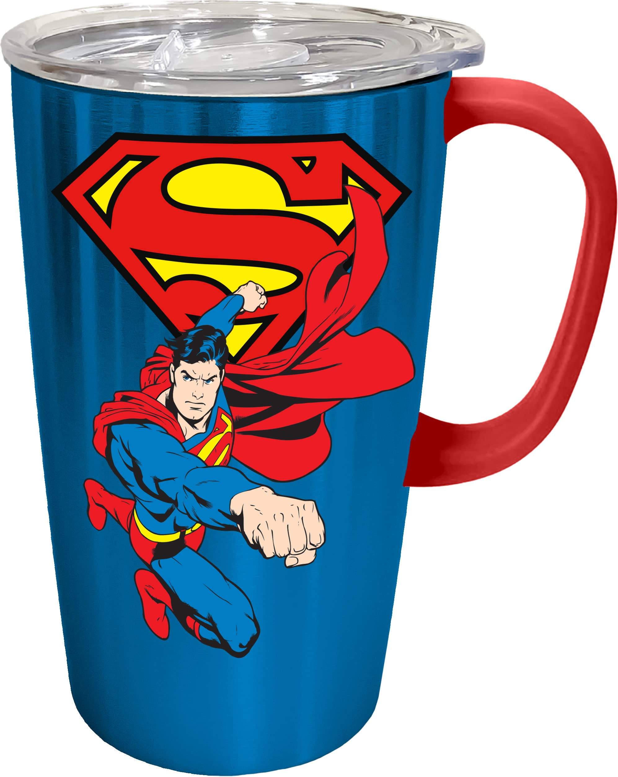 Spoontiques 18536 Superman Stainless Travel Mug - Walmart.com