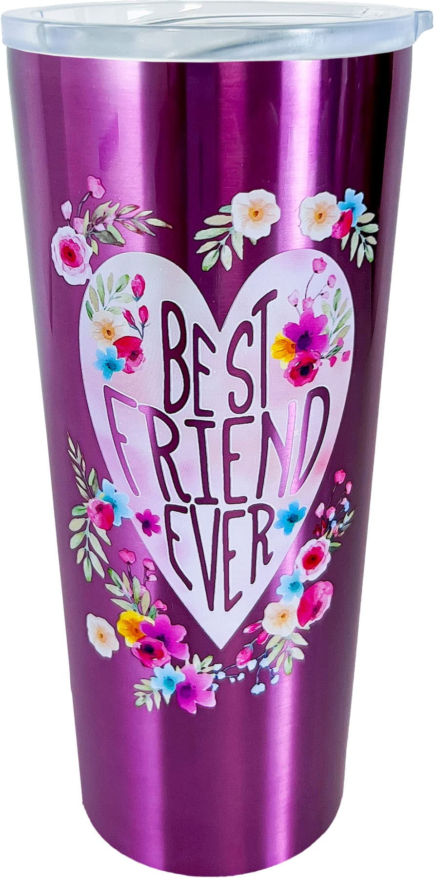 Spoontiques - Best Friend Stainless Travel Mug - Insulated Travel Mugs ...