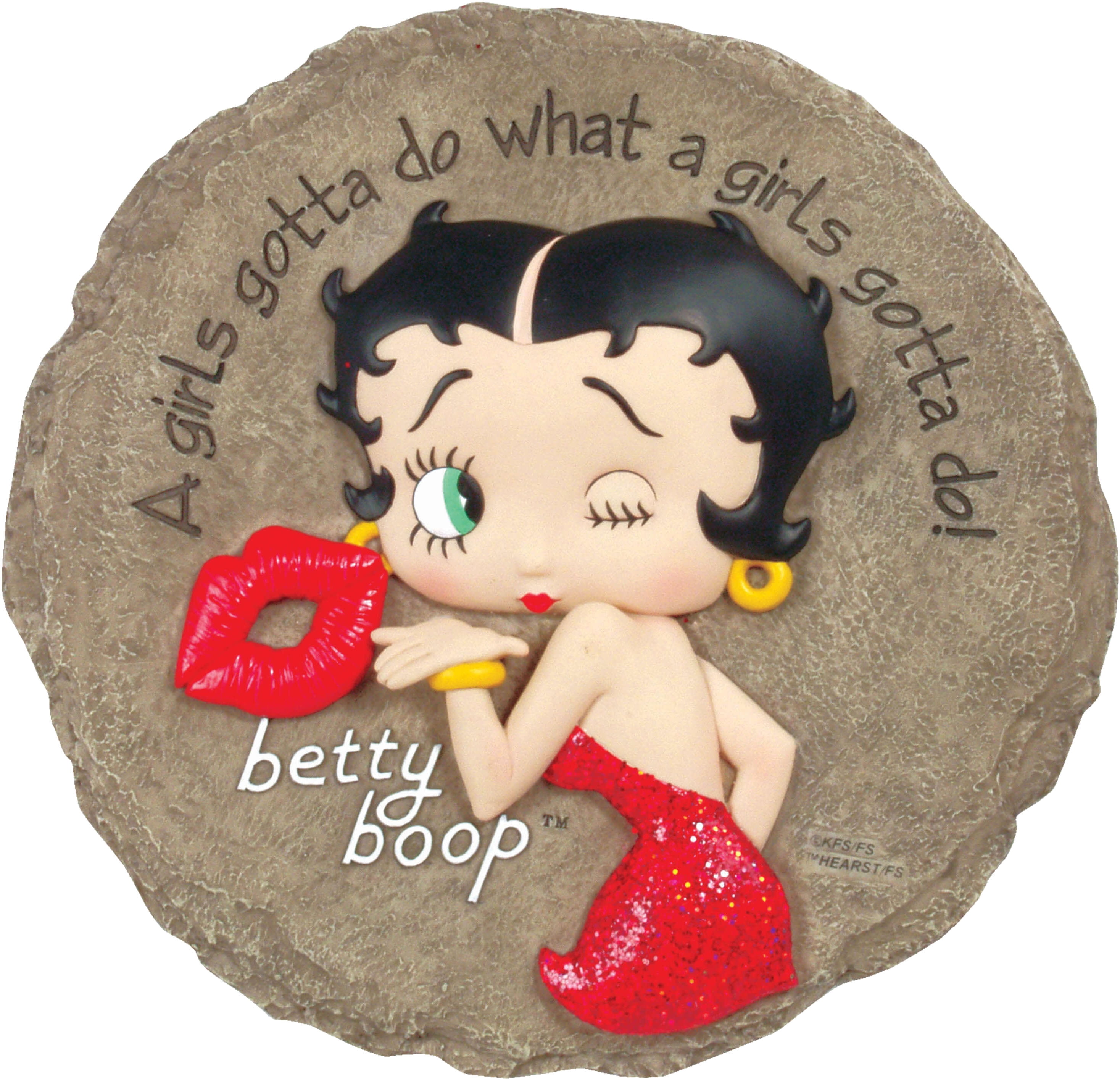 BETTY BOOP STEPPING STONE - Walmart.com