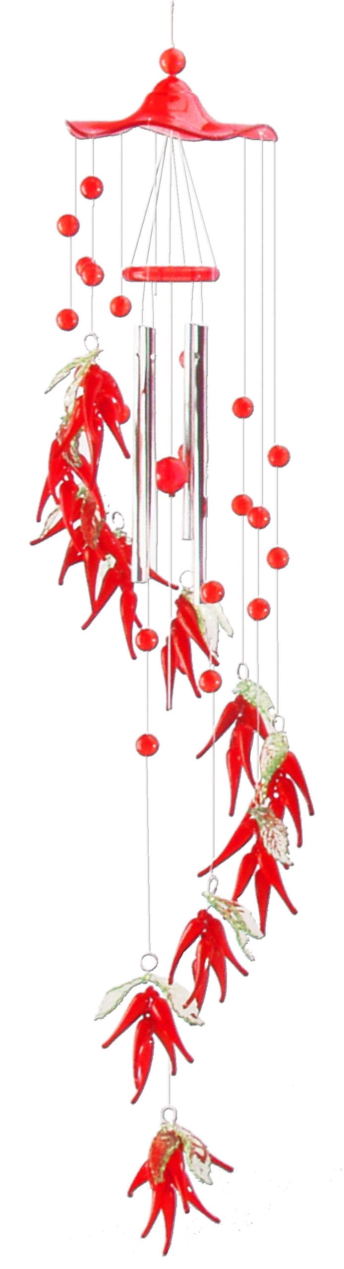 Spoontiques Chili Pepper Acrylic Wind Chime - Walmart.com